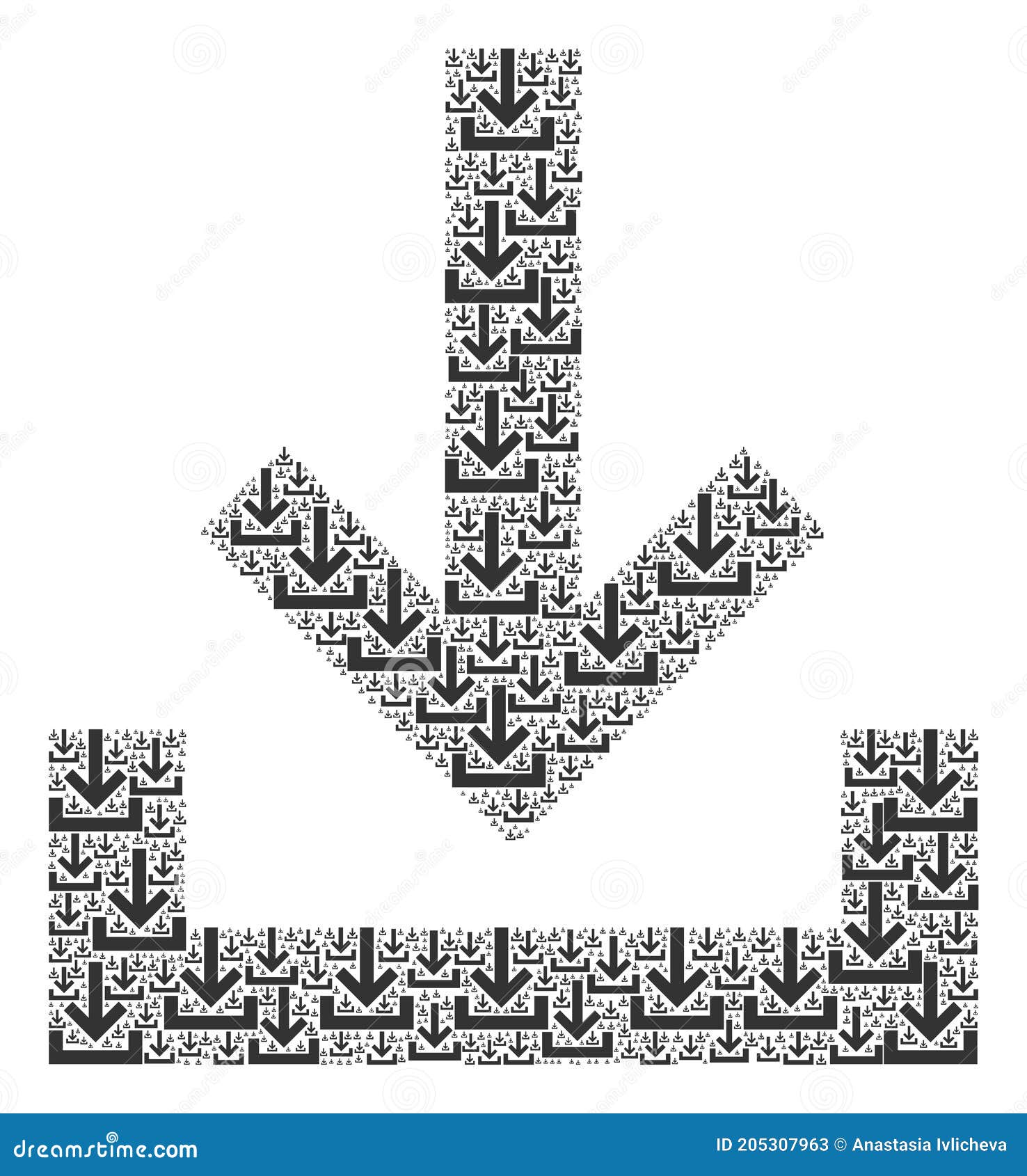 Inbox Recursive Composition of Itself Items Stock Vector - Illustration ... Inbox Recursive Composition of Itself Items Stock Vector - Illustration ...