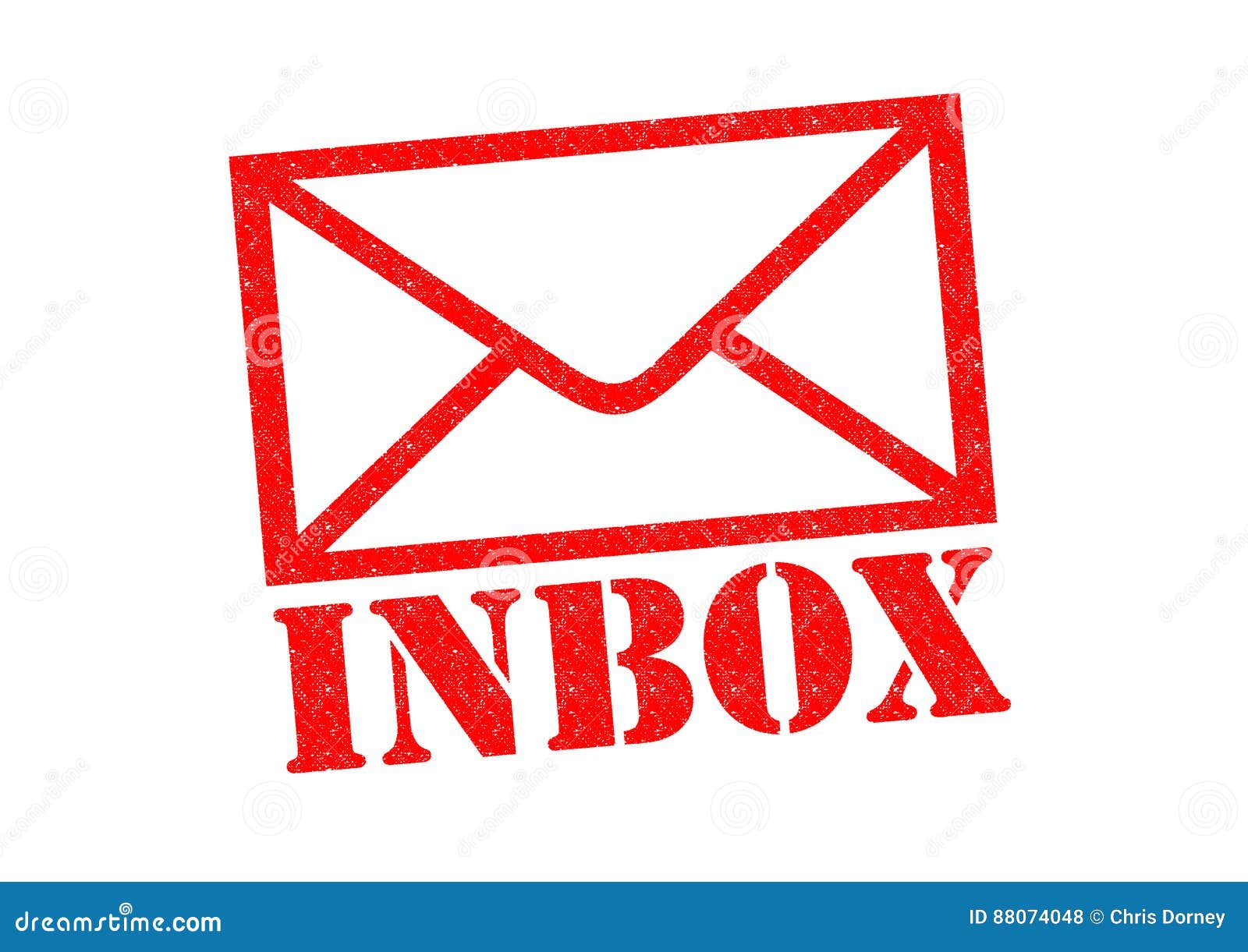 INBOX stock illustration. Illustration of received, mailed - 88074048
