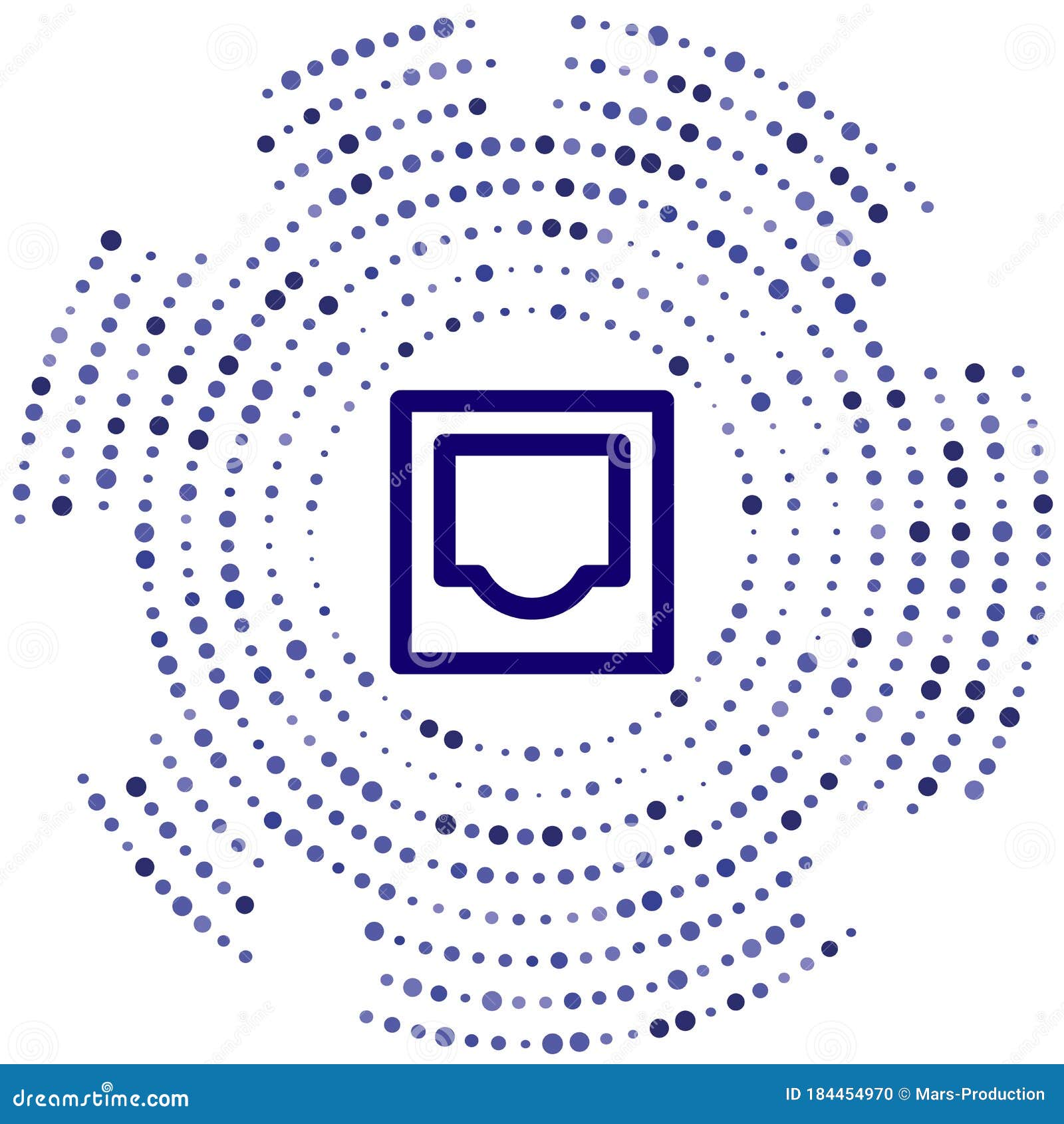 Inbox Vector Icon. Inbox Editable Stroke. Inbox Linear Symbol for Use ...