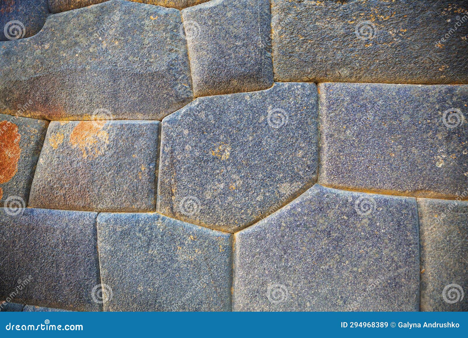 Inca brick stock image. Image of rocks, brick, building - 294968389