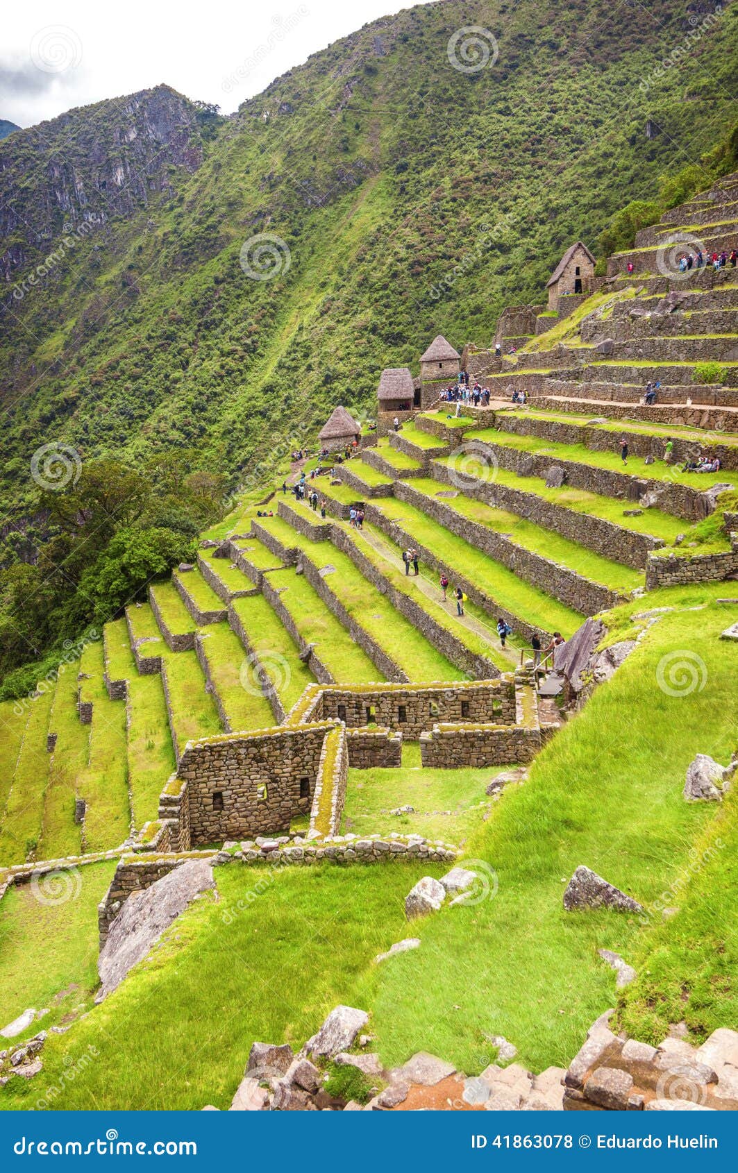 Inca City Machu Picchu (Peru) Stock Photo - Image of columbian, inca ...