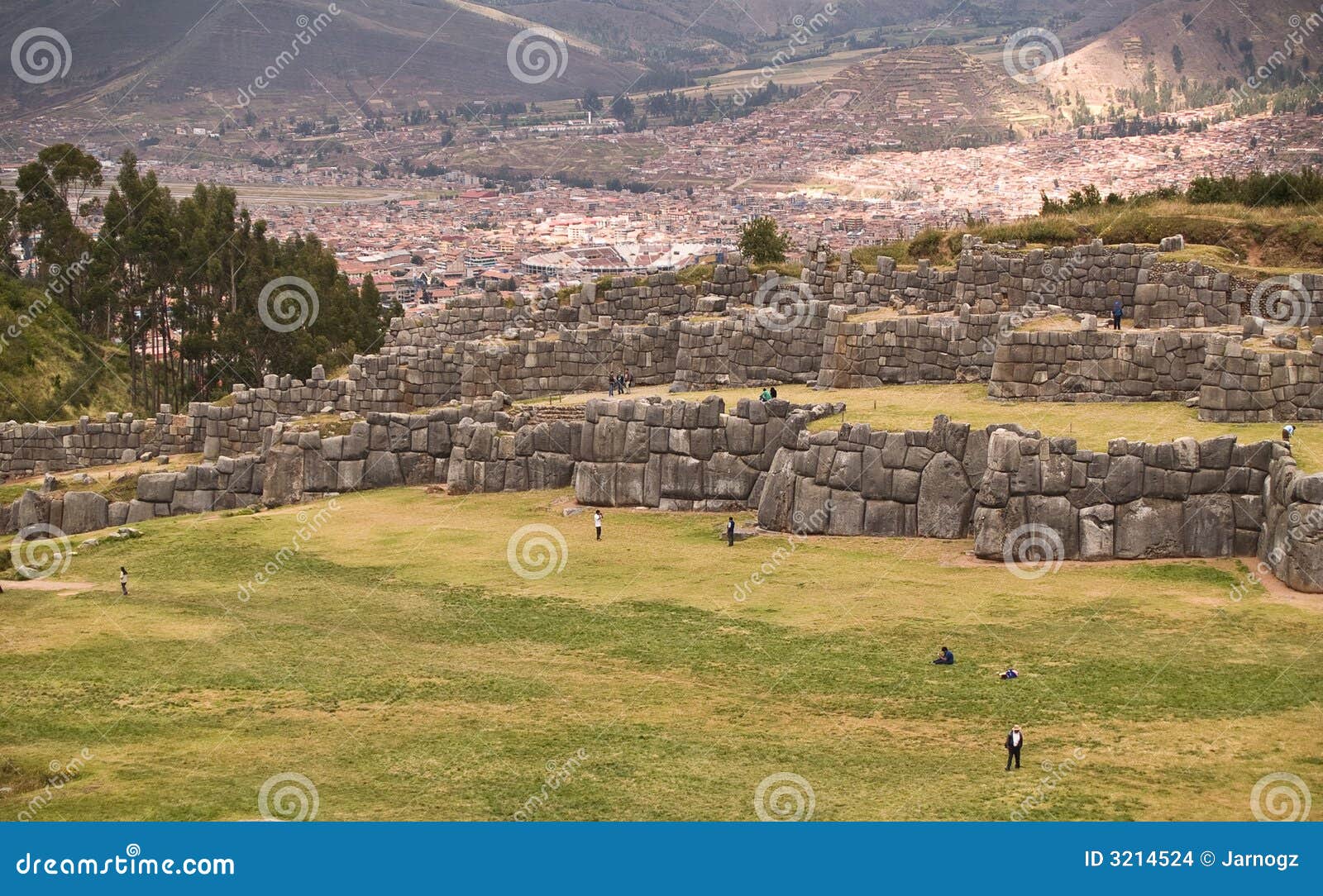 Inca Fortress of Sacsayhuaman Stock Photo - Image of incan, historic ...