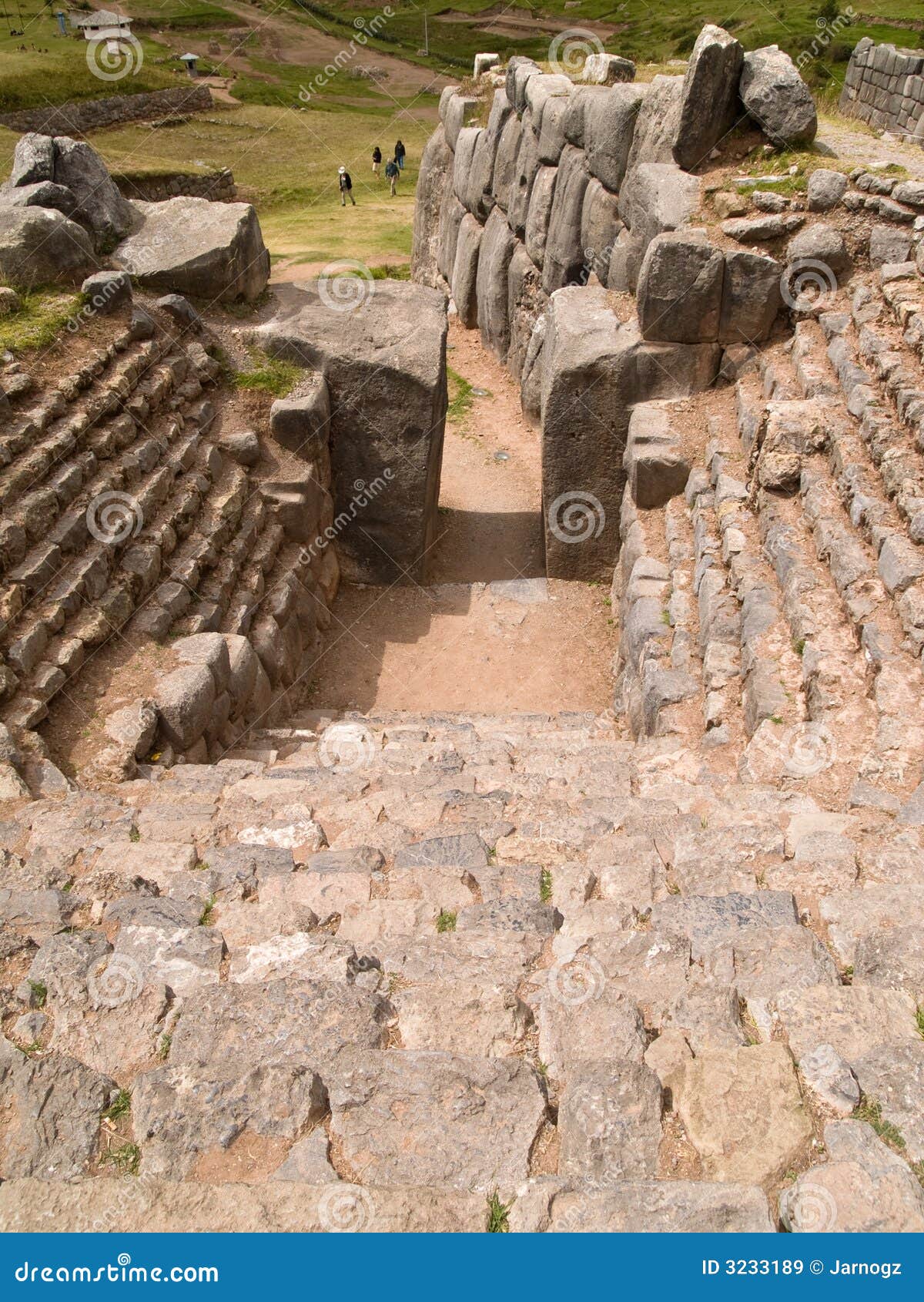Inca Fortress of Sacsayhuaman Stock Image - Image of door, steps: 3233189