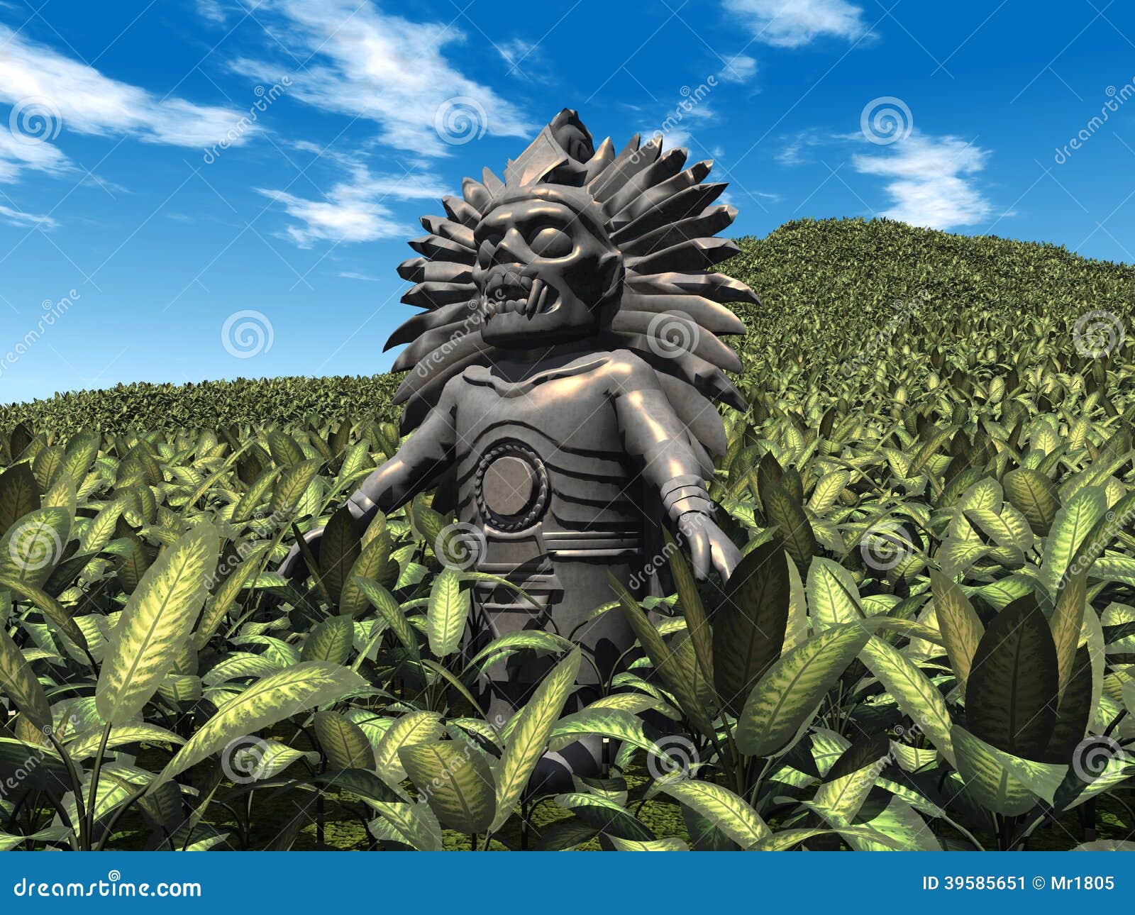 Inca God stock abbildung. Bild von kultur, fromm, mythologie - 39585651