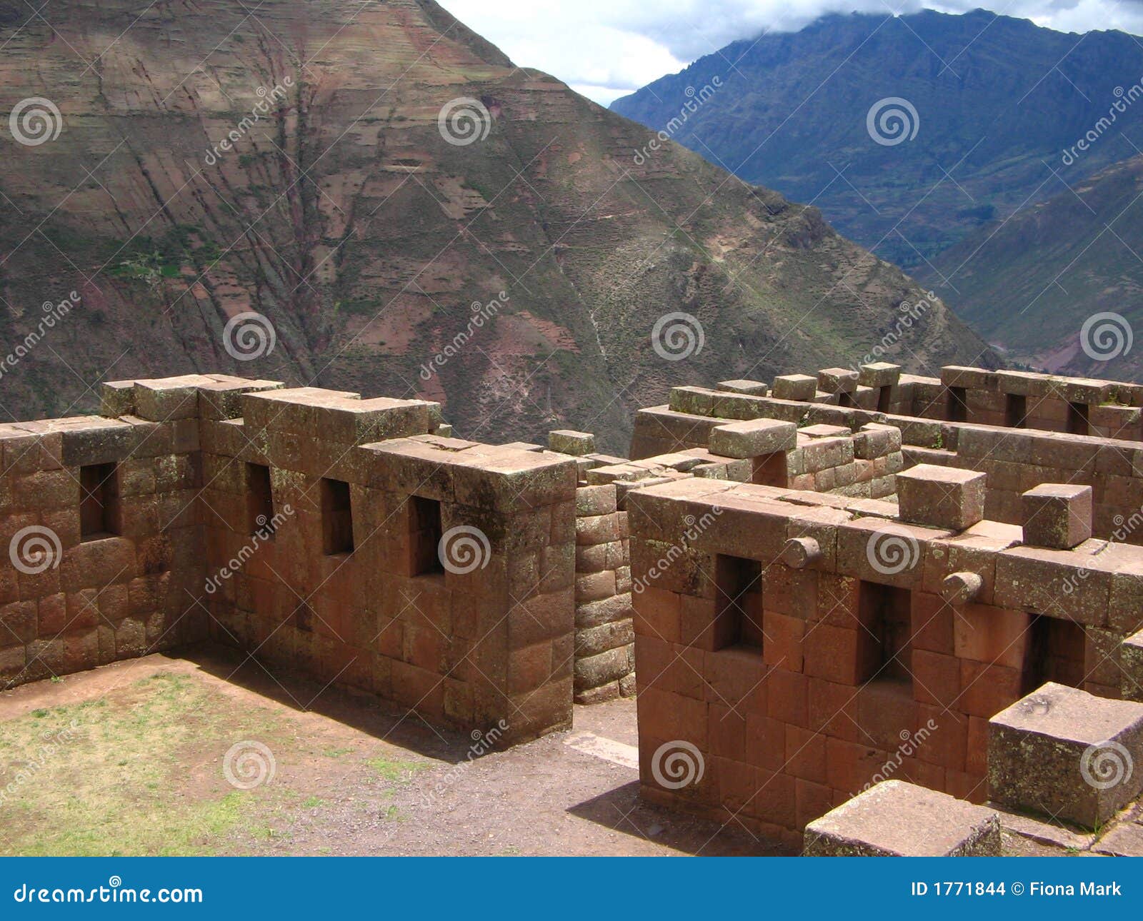 Inca Ruin stock photo. Image of abandoned, andes, spanish - 1771844