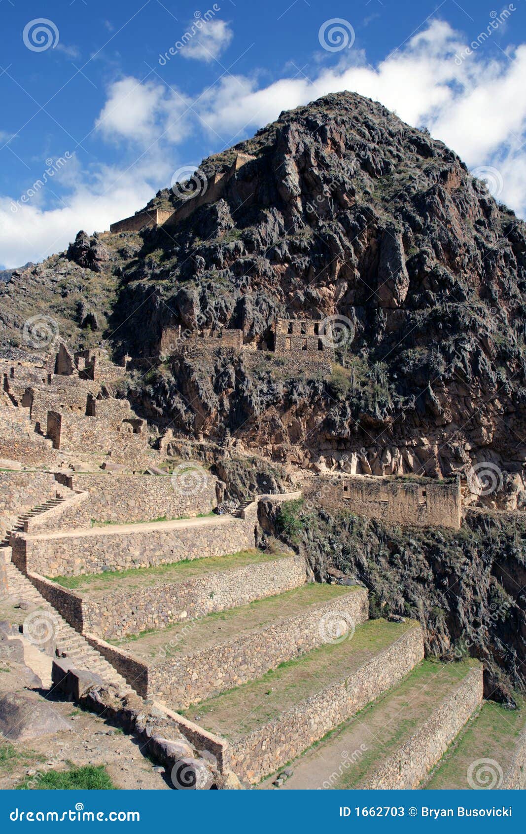 Inca Ruins stock image. Image of american, buildings, fort - 1662703