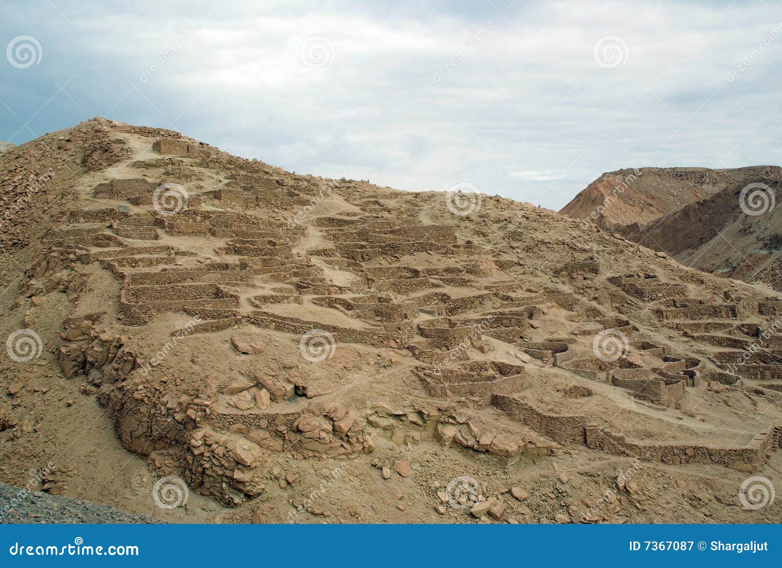 Inca ruins, Chile stock image. Image of build, atacama - 7367087
