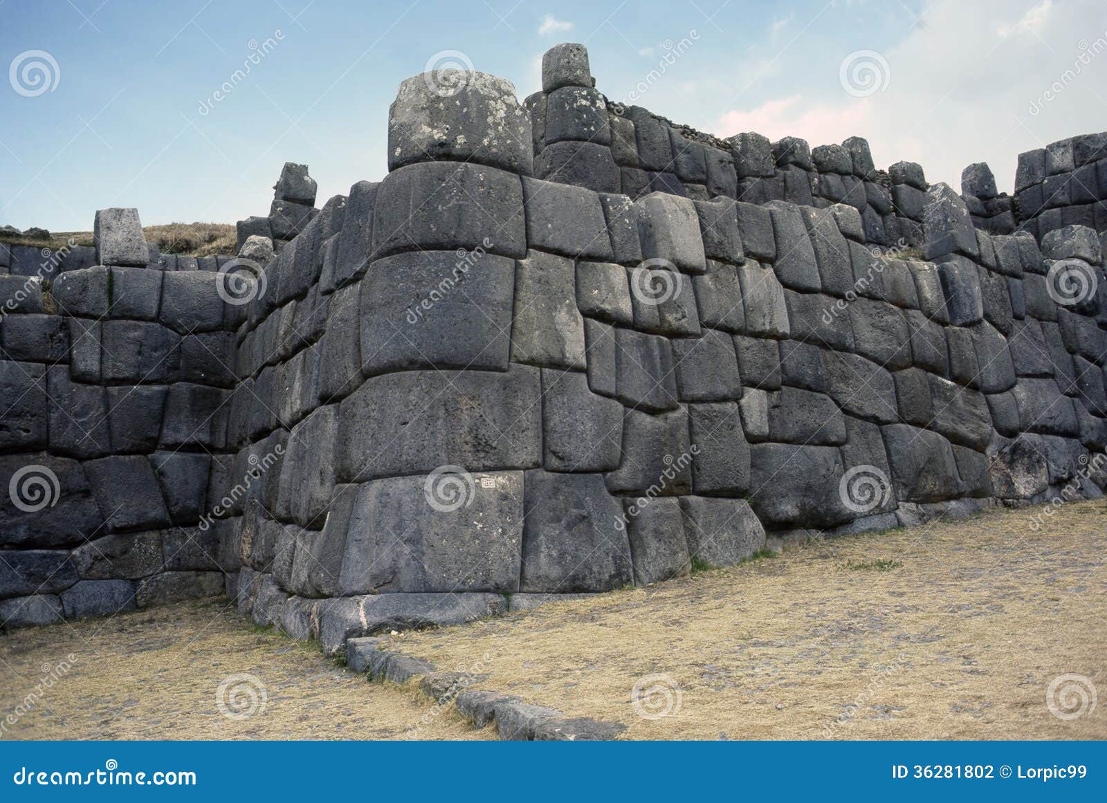 Inca Ruins, Peru stock photo. Image of ancient, grass - 36281802