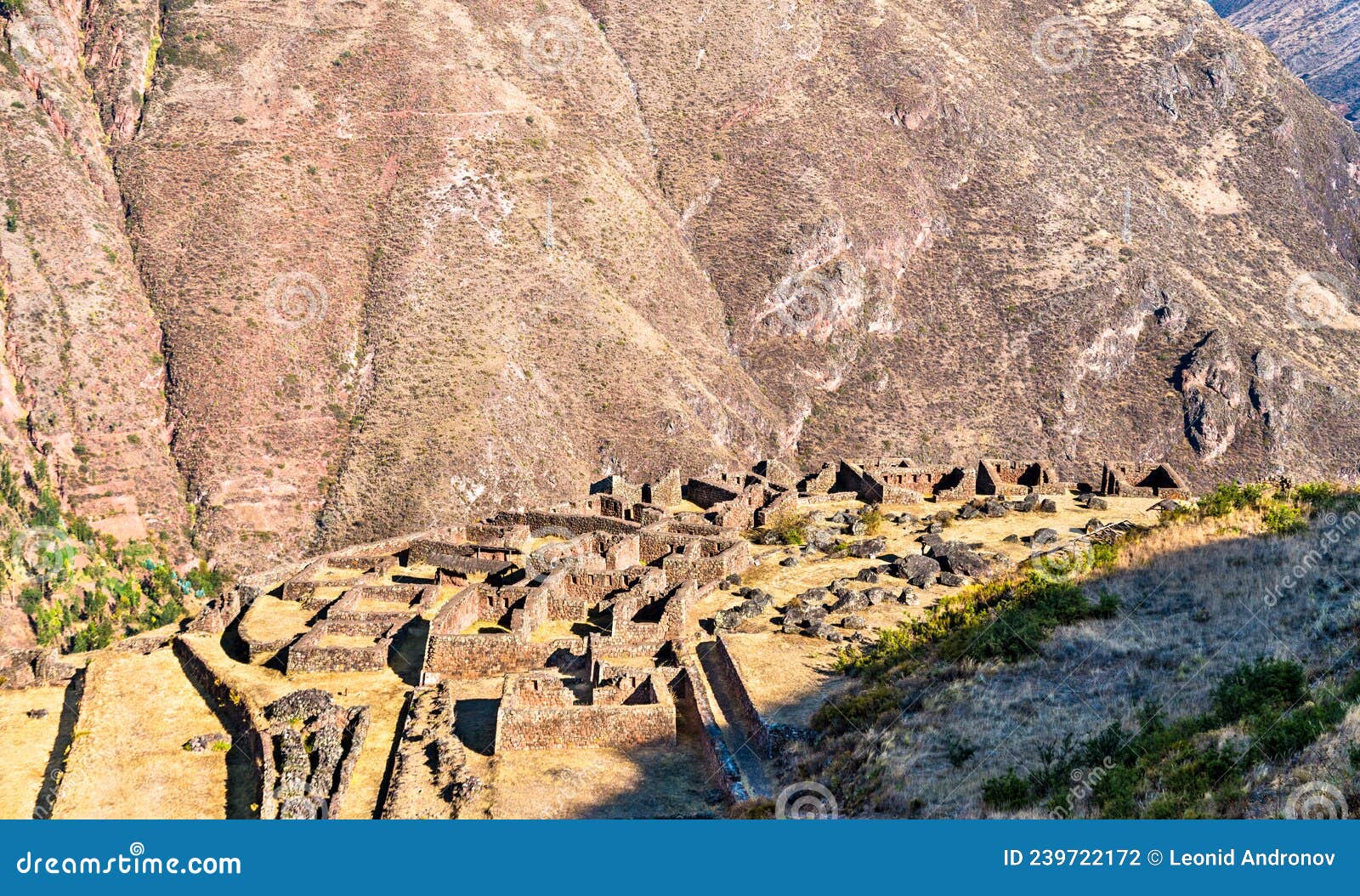 Inca Ruins at Pisac in Peru Stock Photo - Image of ruin, cusco: 239722172