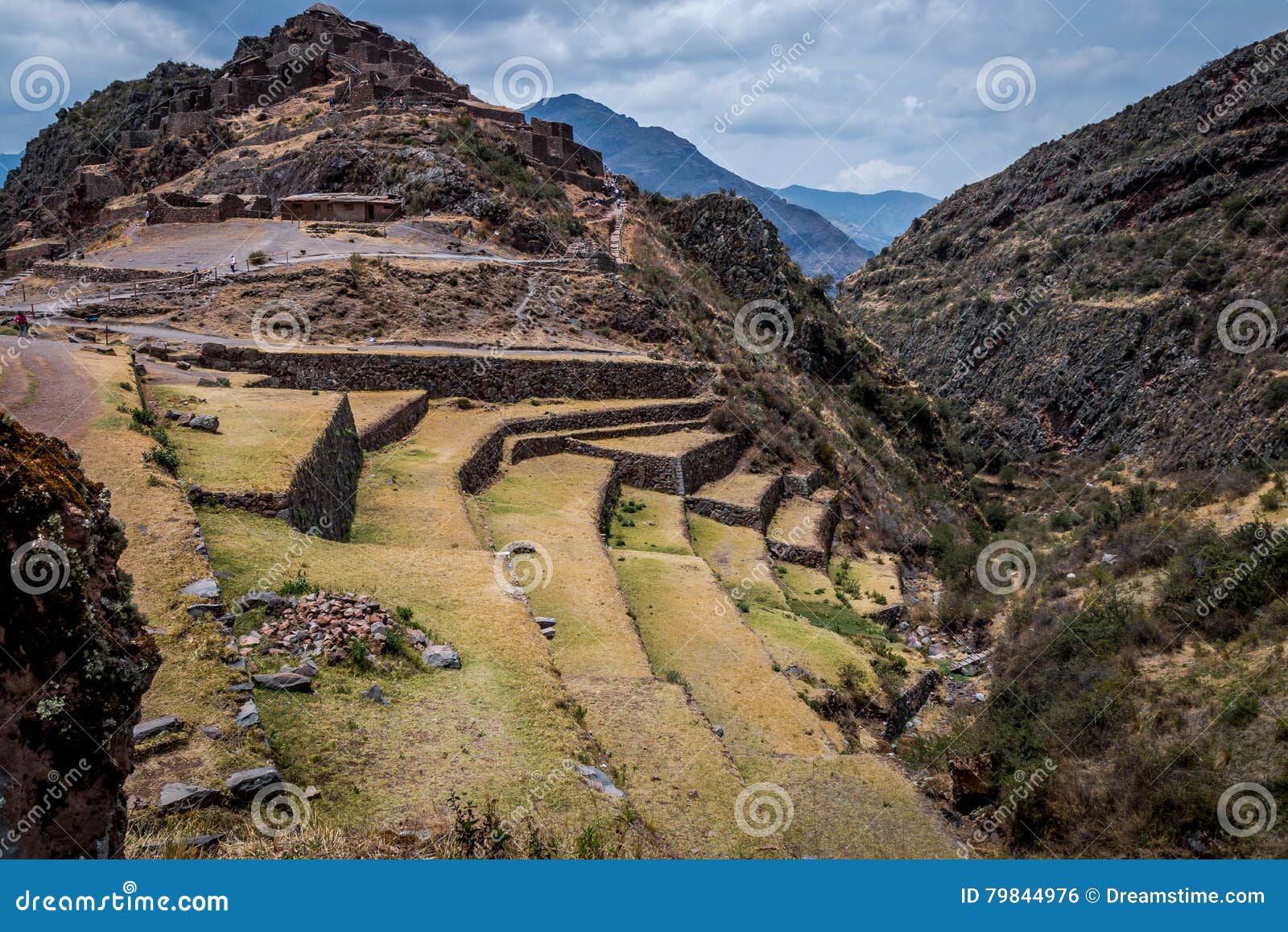 Inca Ruins stock photo. Image of ancient, sacredvalley - 79844976