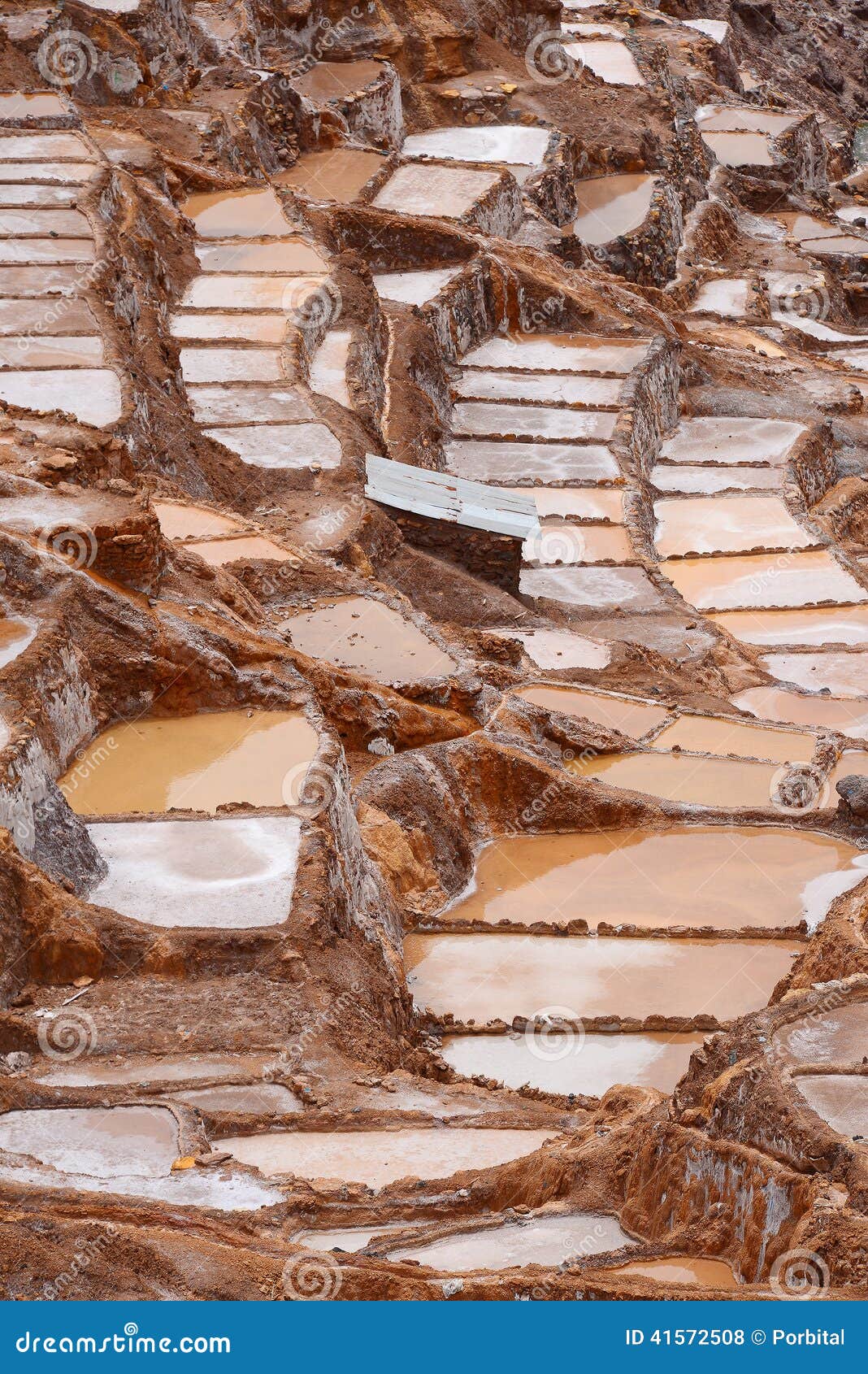 Inca salt farm stock photo. Image of latin, cuzco, salt - 41572508