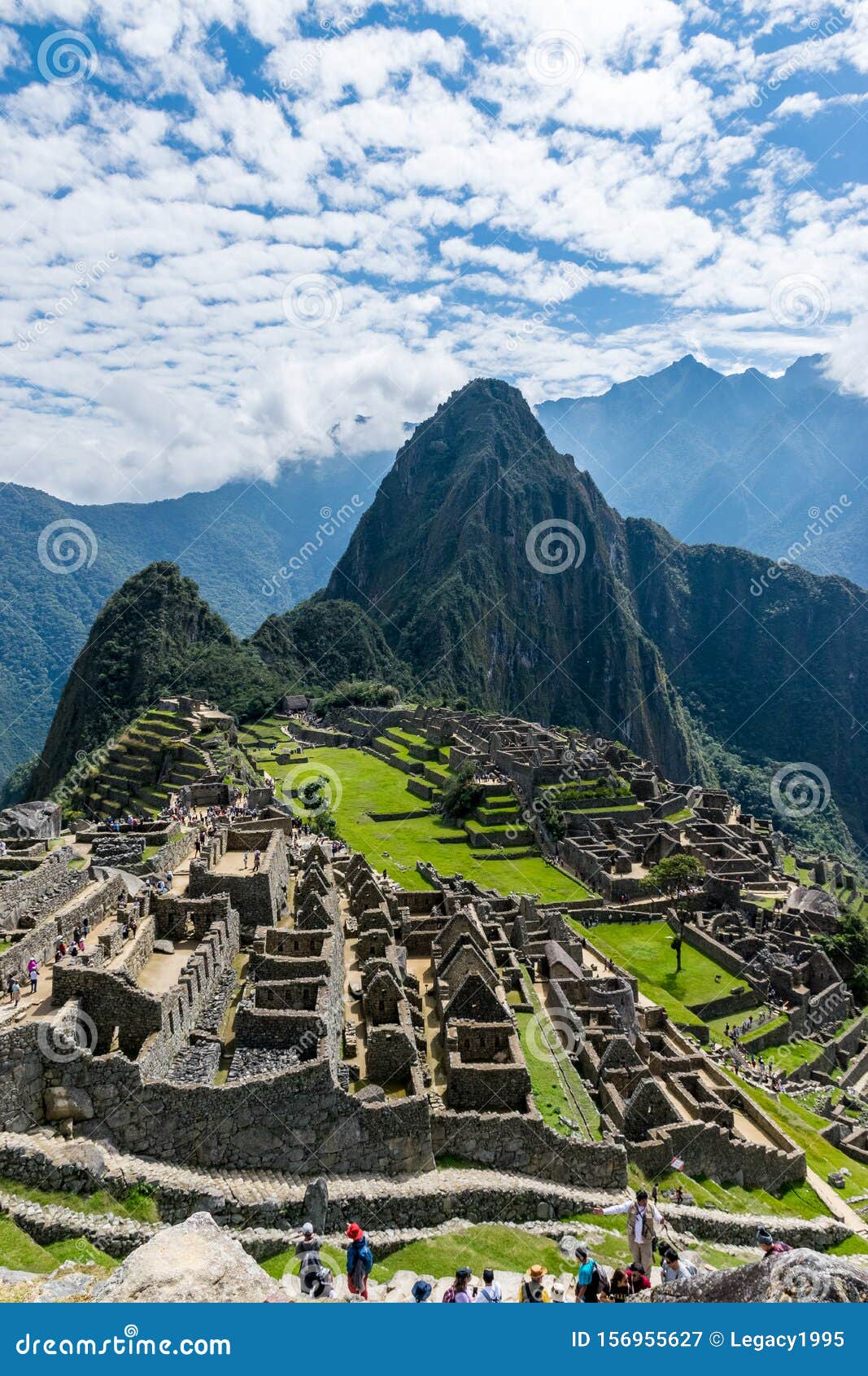 Inca Site of Machu Picchu in Peru. Editorial Photography - Image of ...