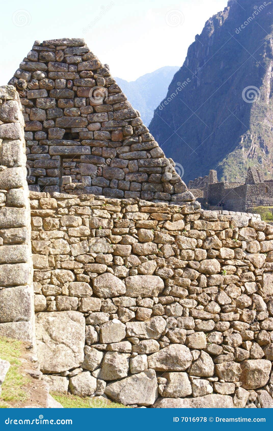 Inca Stone House, without Roof Stock Photo - Image of work, indian: 7016978
