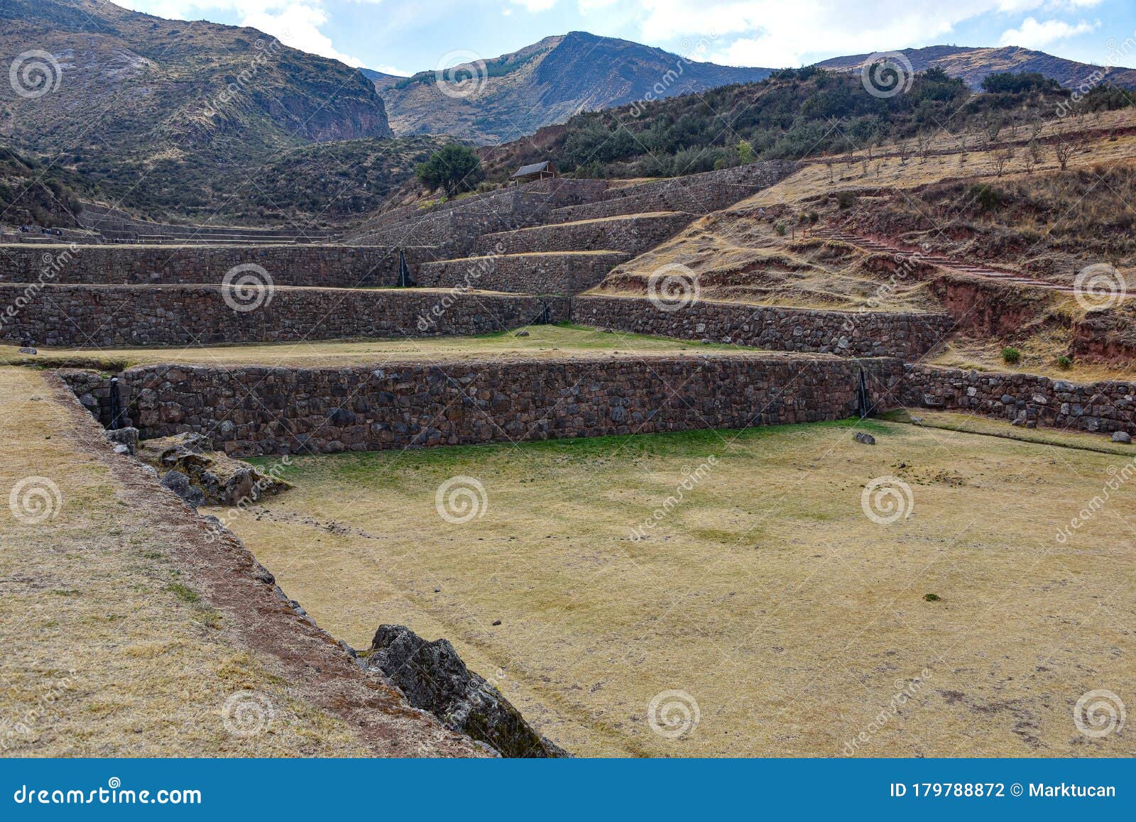 Tipon Archaeological Site, Cusco, Peru Stock Photo - Image of ...
