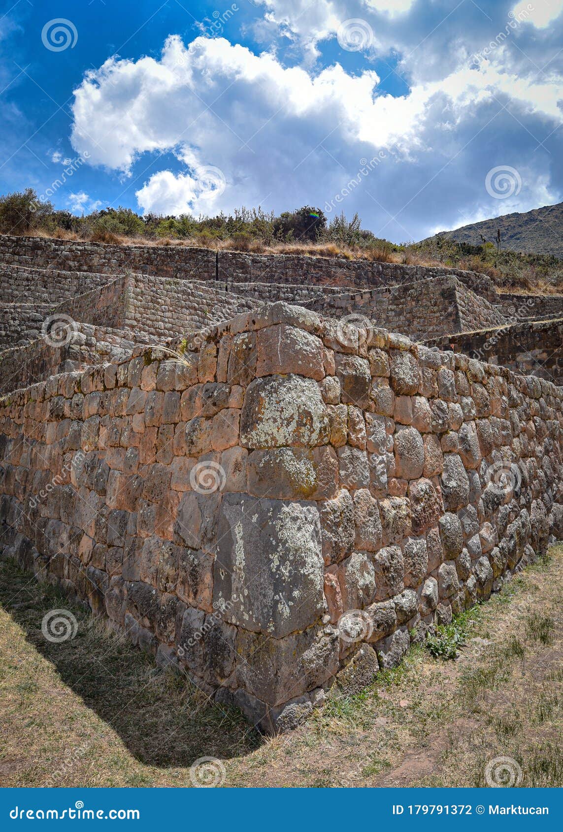 Tipon Archaeological Site, Cusco, Peru Stock Photo - Image of ...