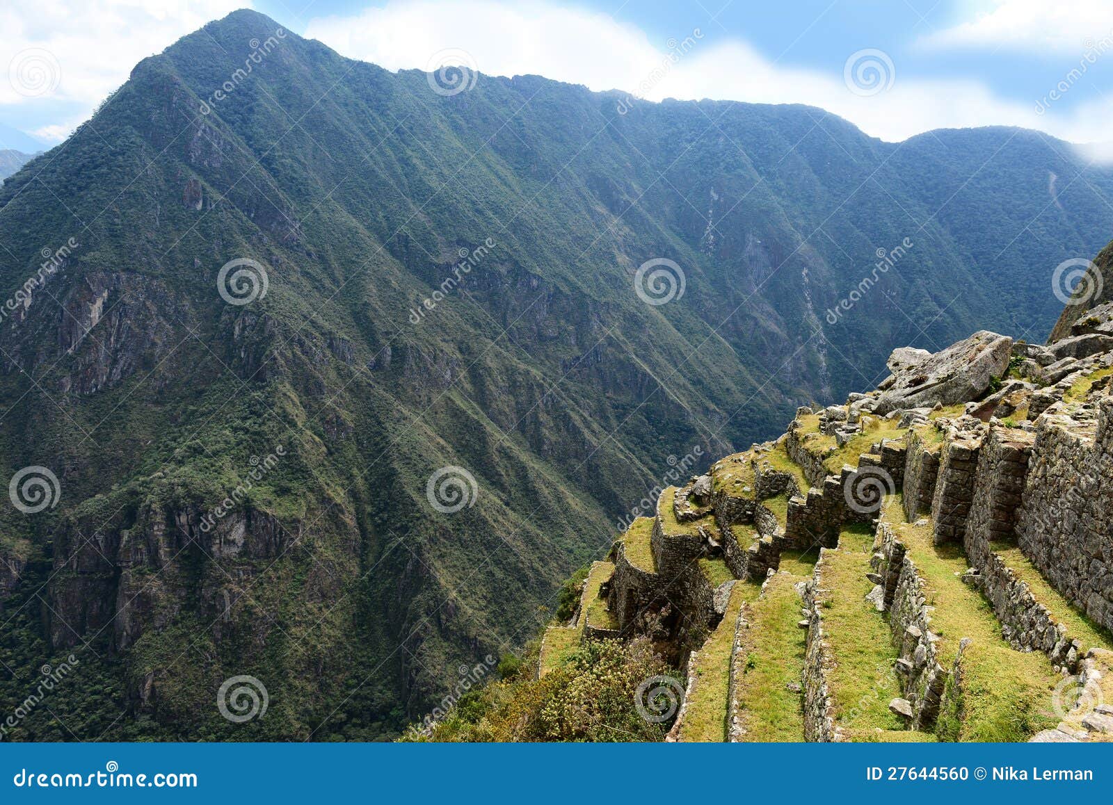 Inca terraces stock photo. Image of inca, green, mystery - 27644560