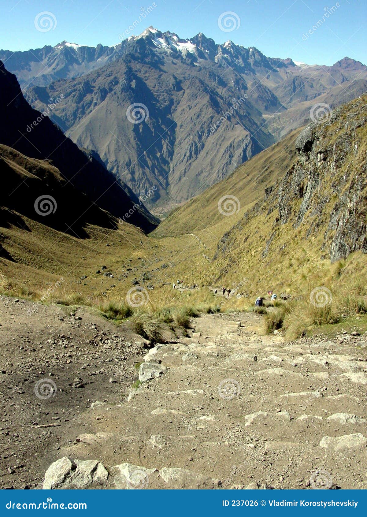Inca Trail stock photo. Image of remote, excavation, inca - 237026