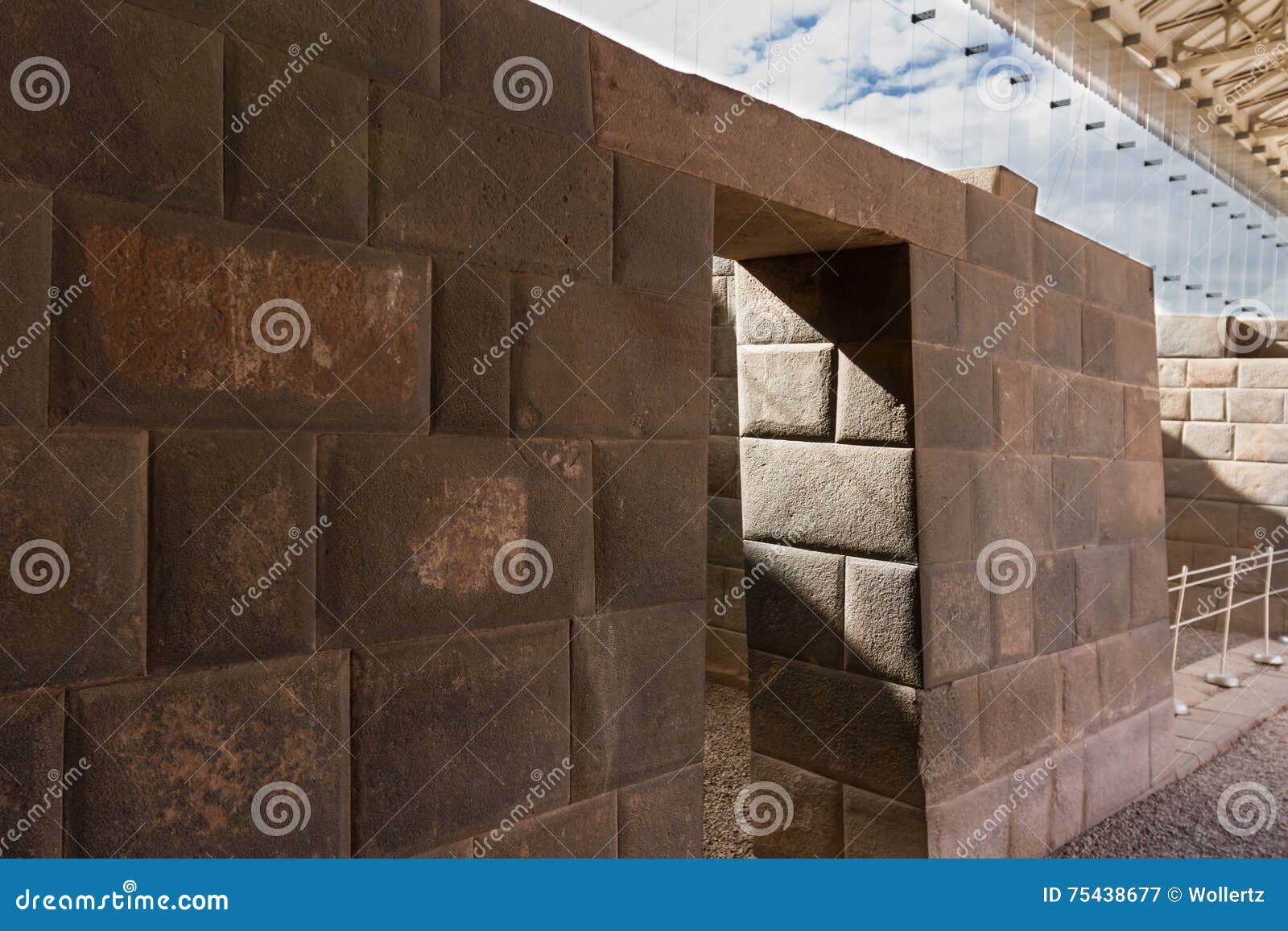 Inca walls of Peru stock image. Image of santo, destination - 75438677