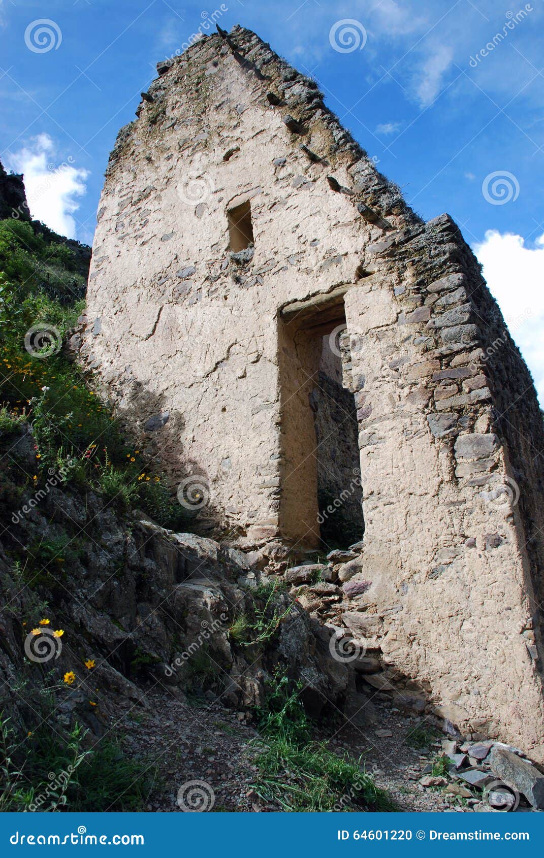 Incan building structure stock photo. Image of architecture - 64601220
