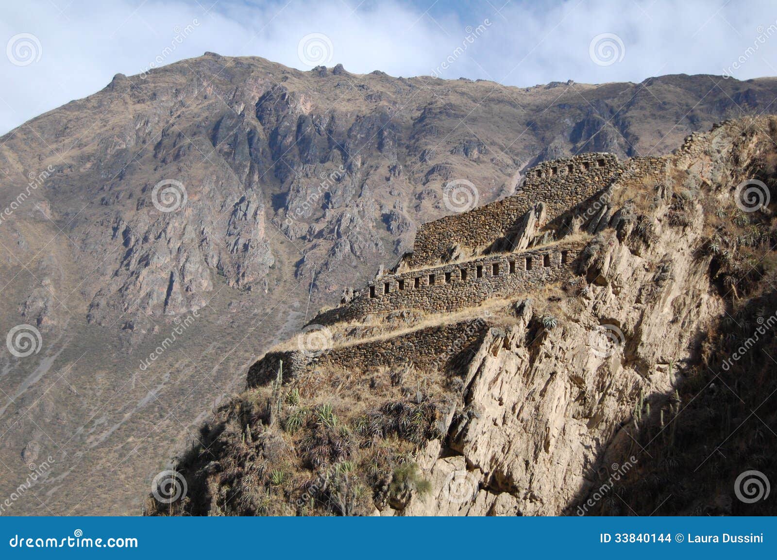Incan ruins stock photo. Image of mountain, mystery, ruins - 33840144