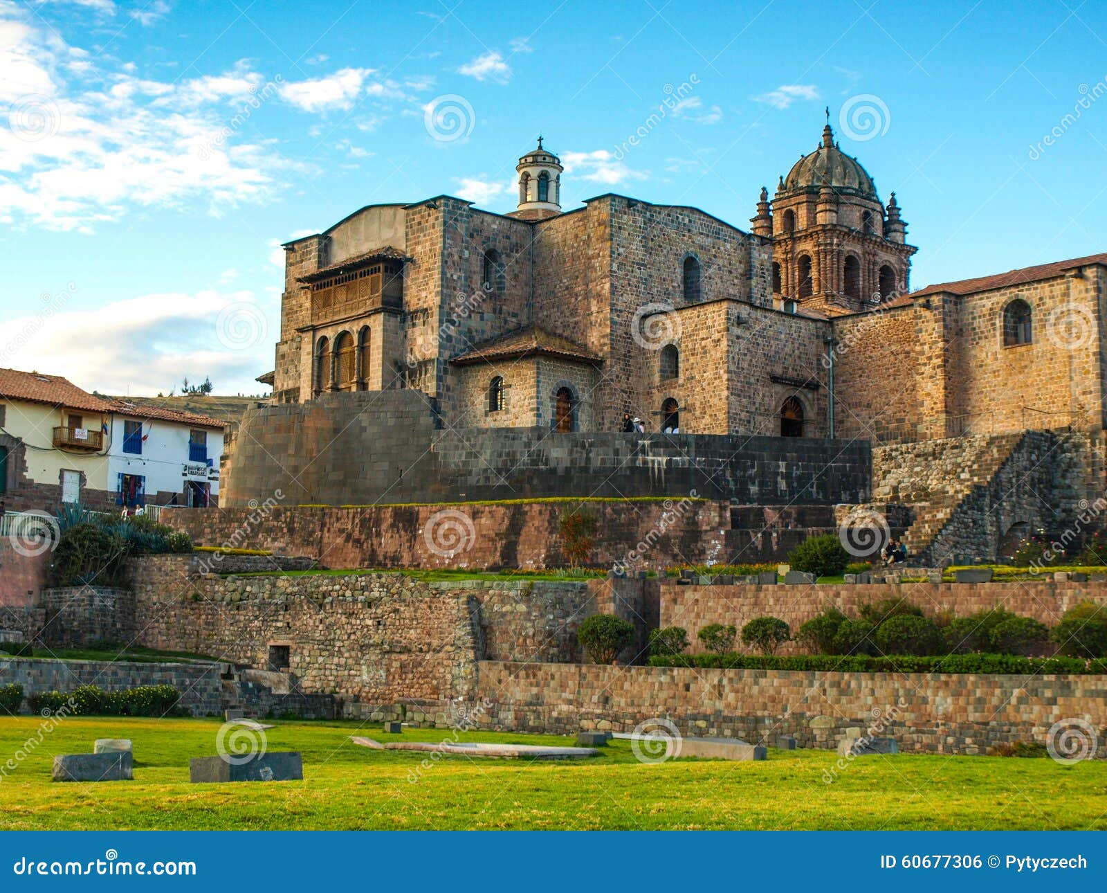 The Incan Temple Of The Sun In Pachacamac Royalty-Free Stock Photo ...