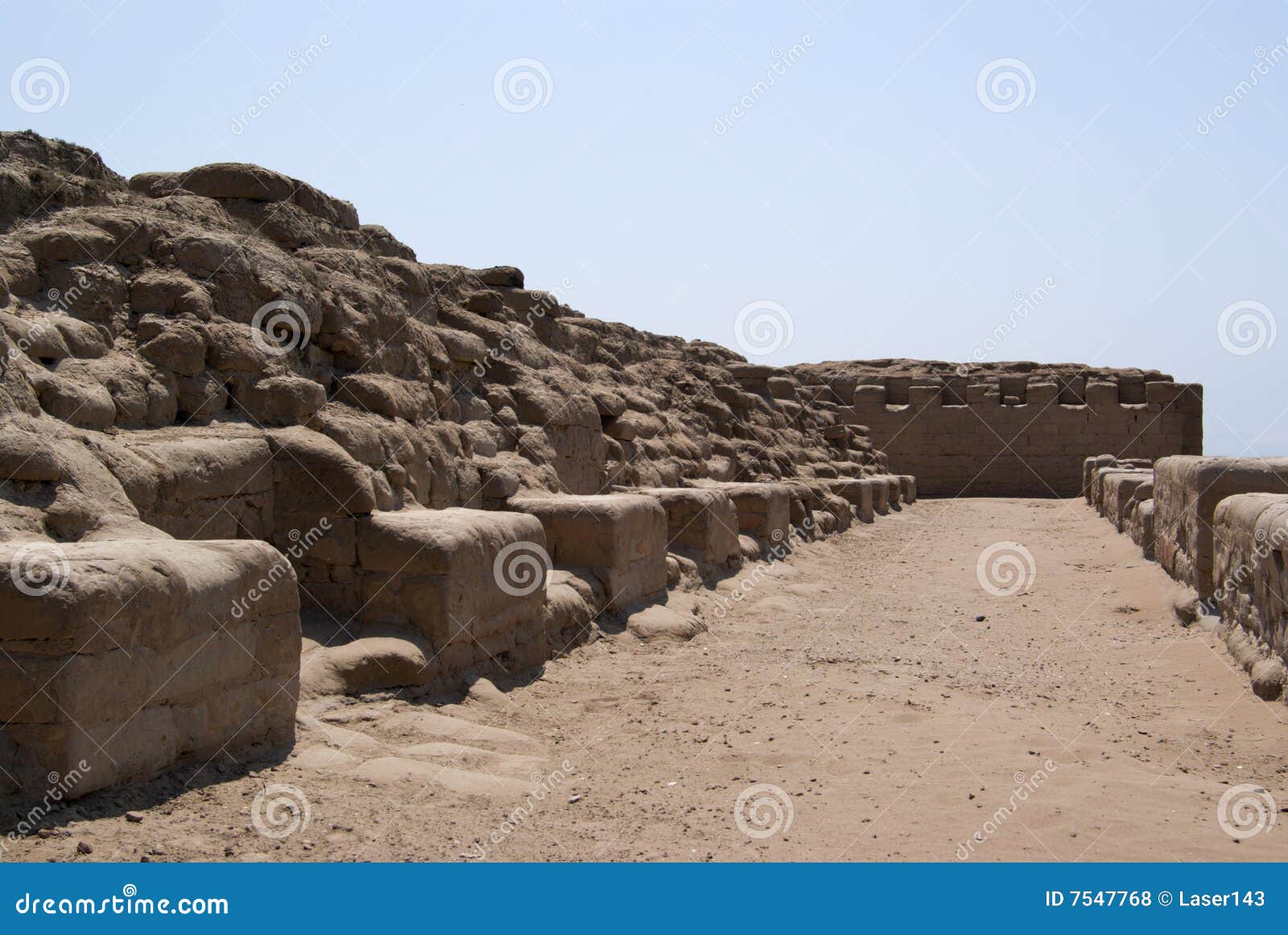 The Incan Temple of the Sun in Pachacamac Stock Photo - Image of ...