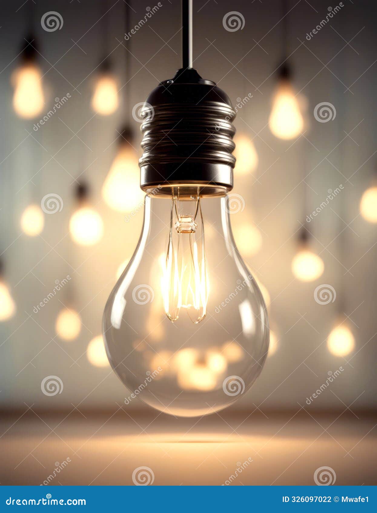 Incandescent 3d Illustration Realistic Path Clipping Background ...