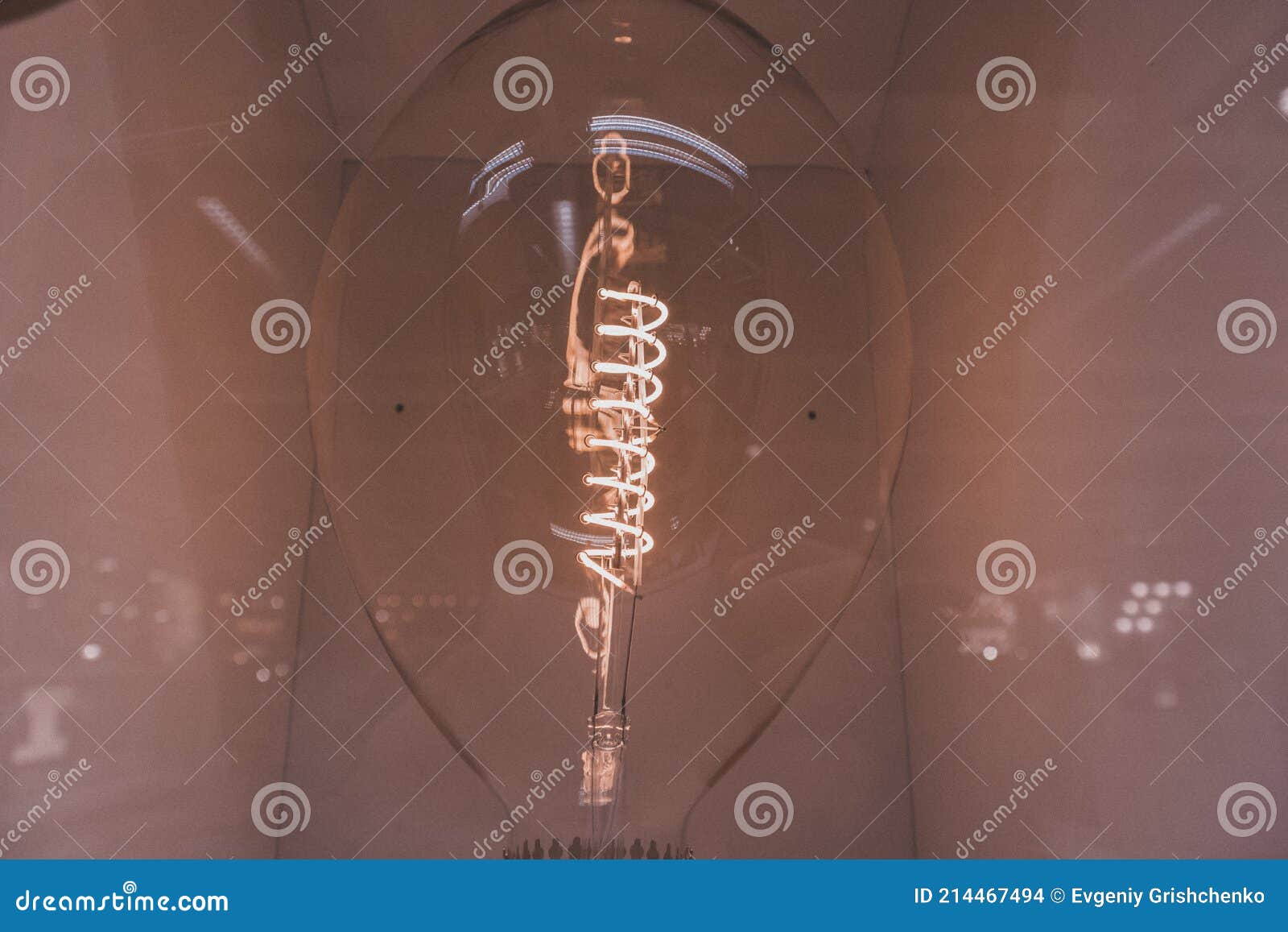 Incandescent Thread Energy Electric Light Bulb Designer Lighting ...