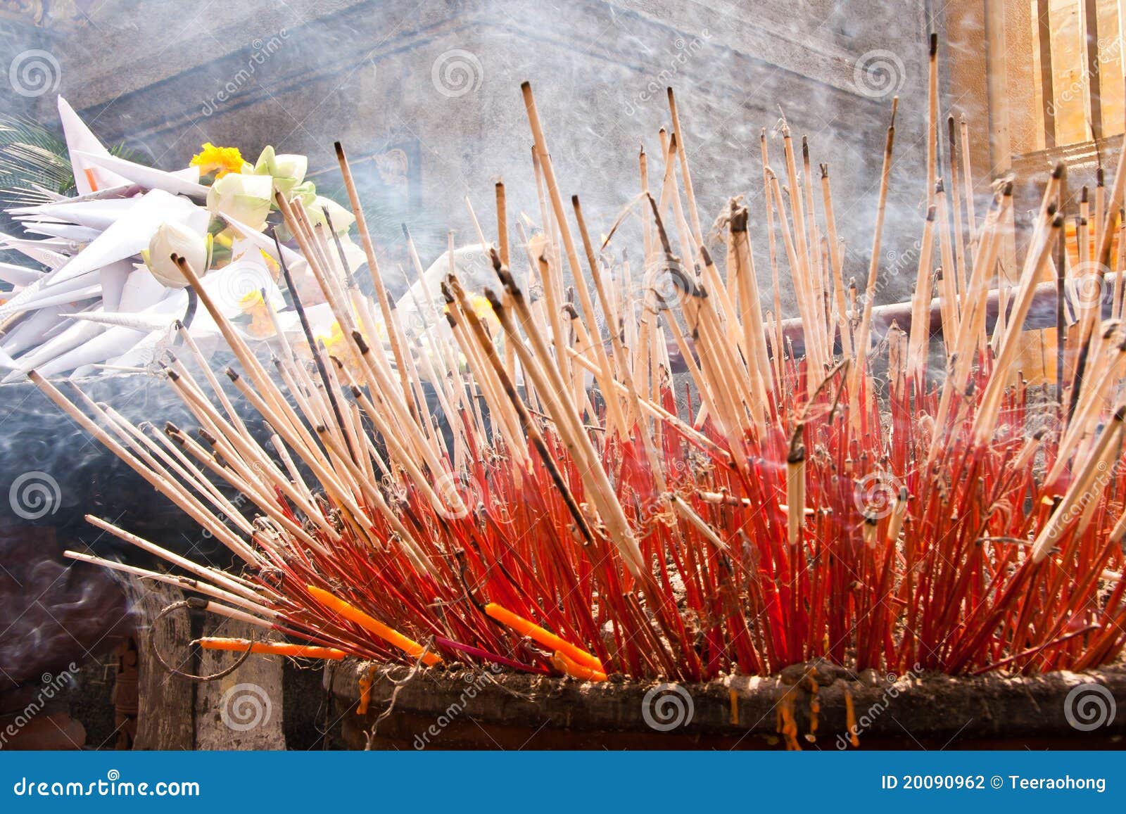 Incense stock photo. Image of asia, outdoor, lomi, buddhism - 20090962