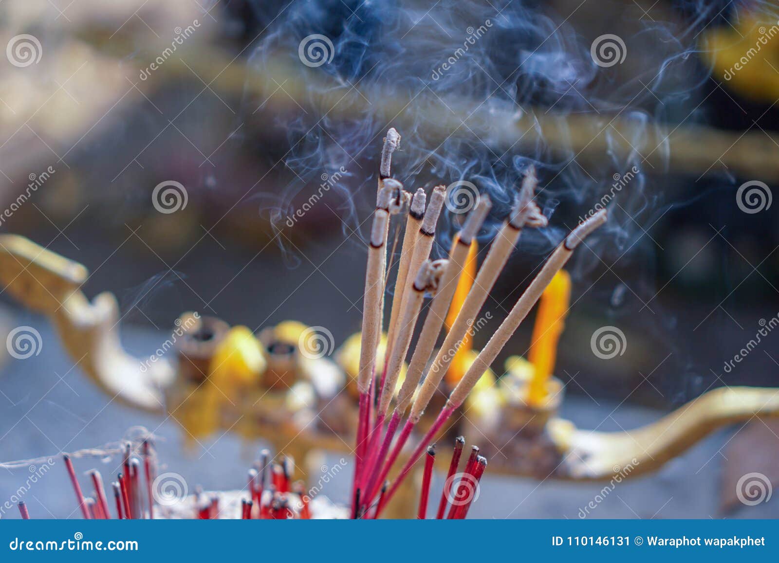 Incense, the Concept of Respect for Sacred Things Stock Image - Image ...