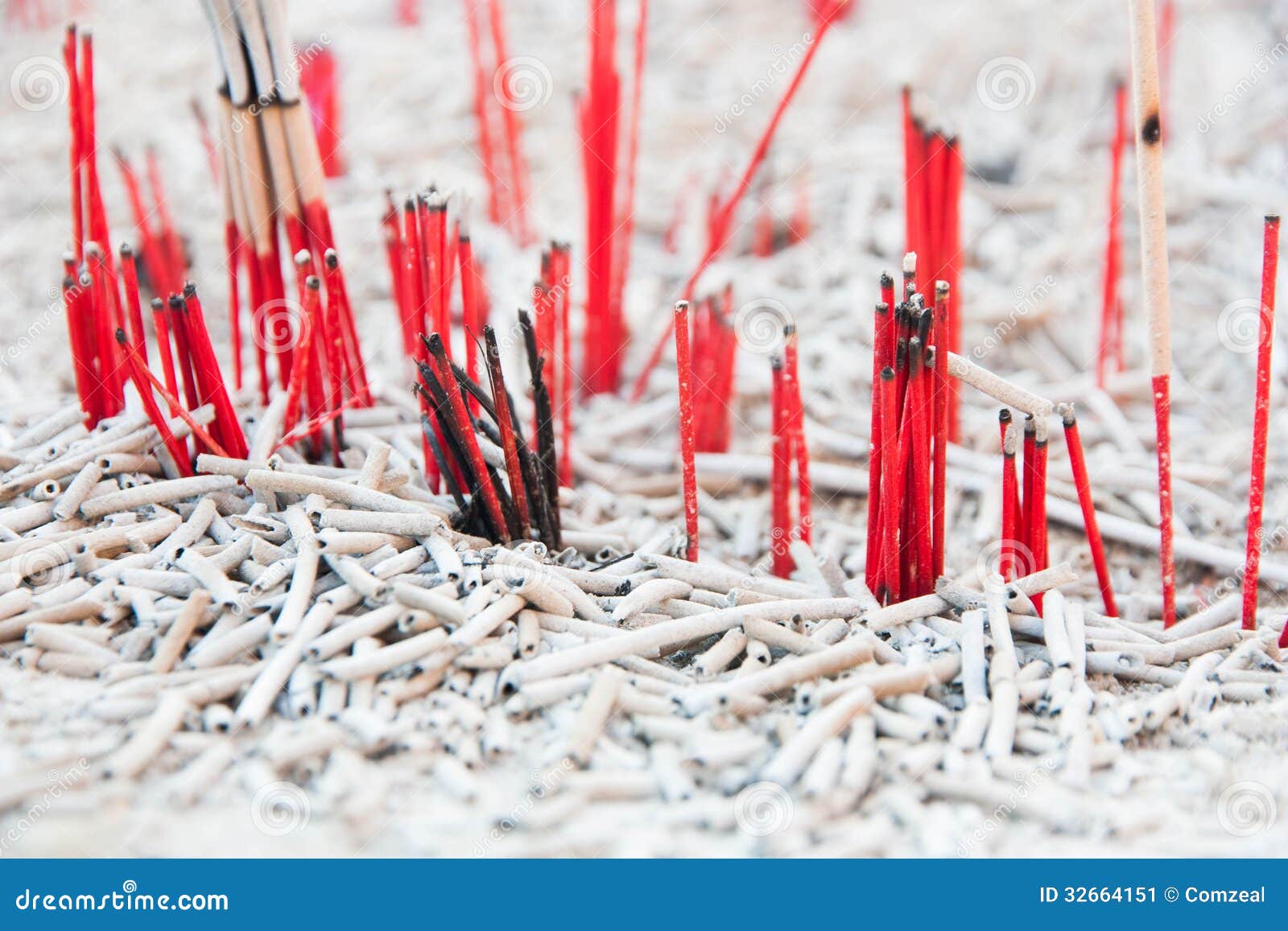Incense and incense powder stock image. Image of eastern - 32664151