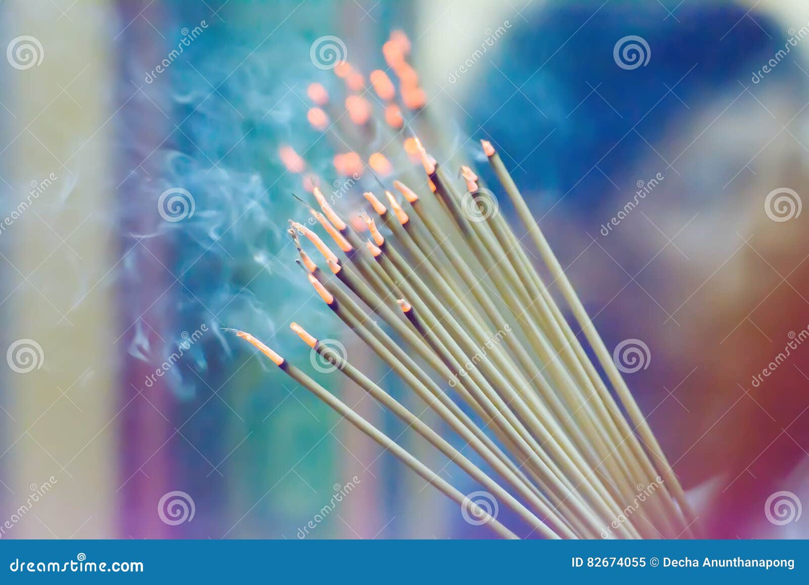 Incense is offering stock image. Image of traditional - 82674055