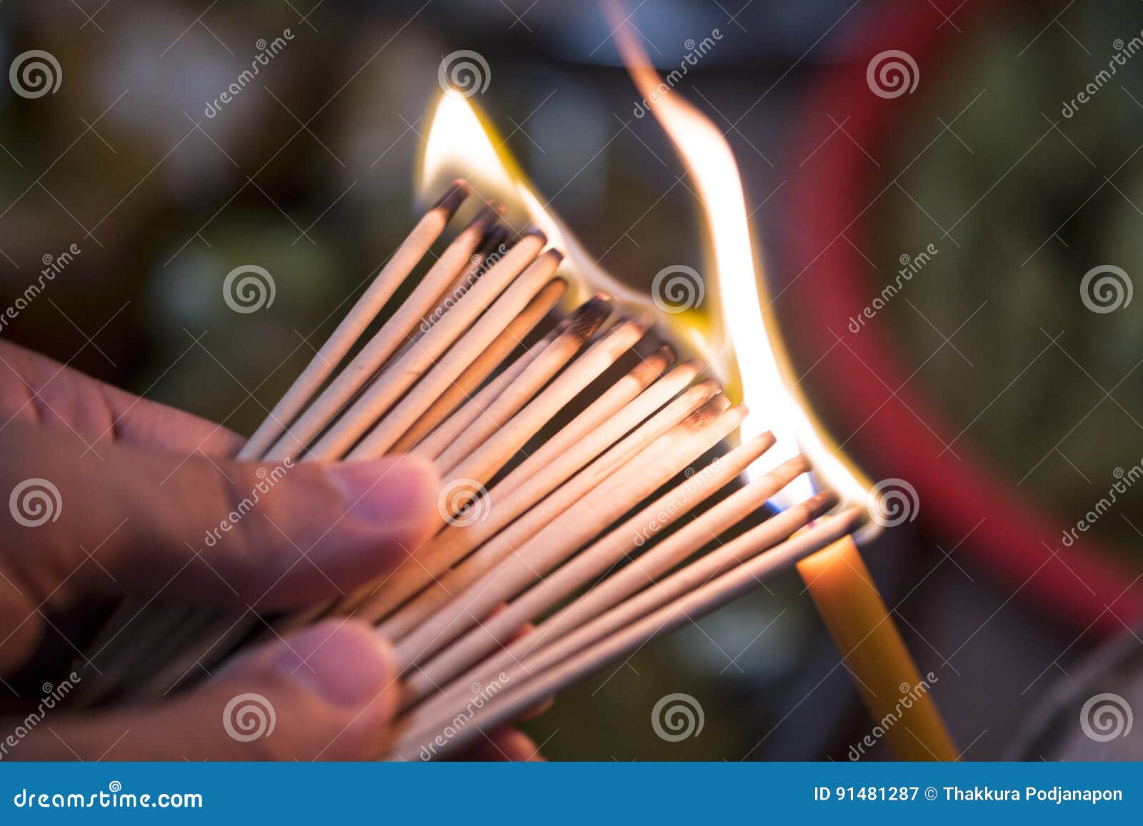 Incense for respect stock image. Image of festival, incense - 91481287