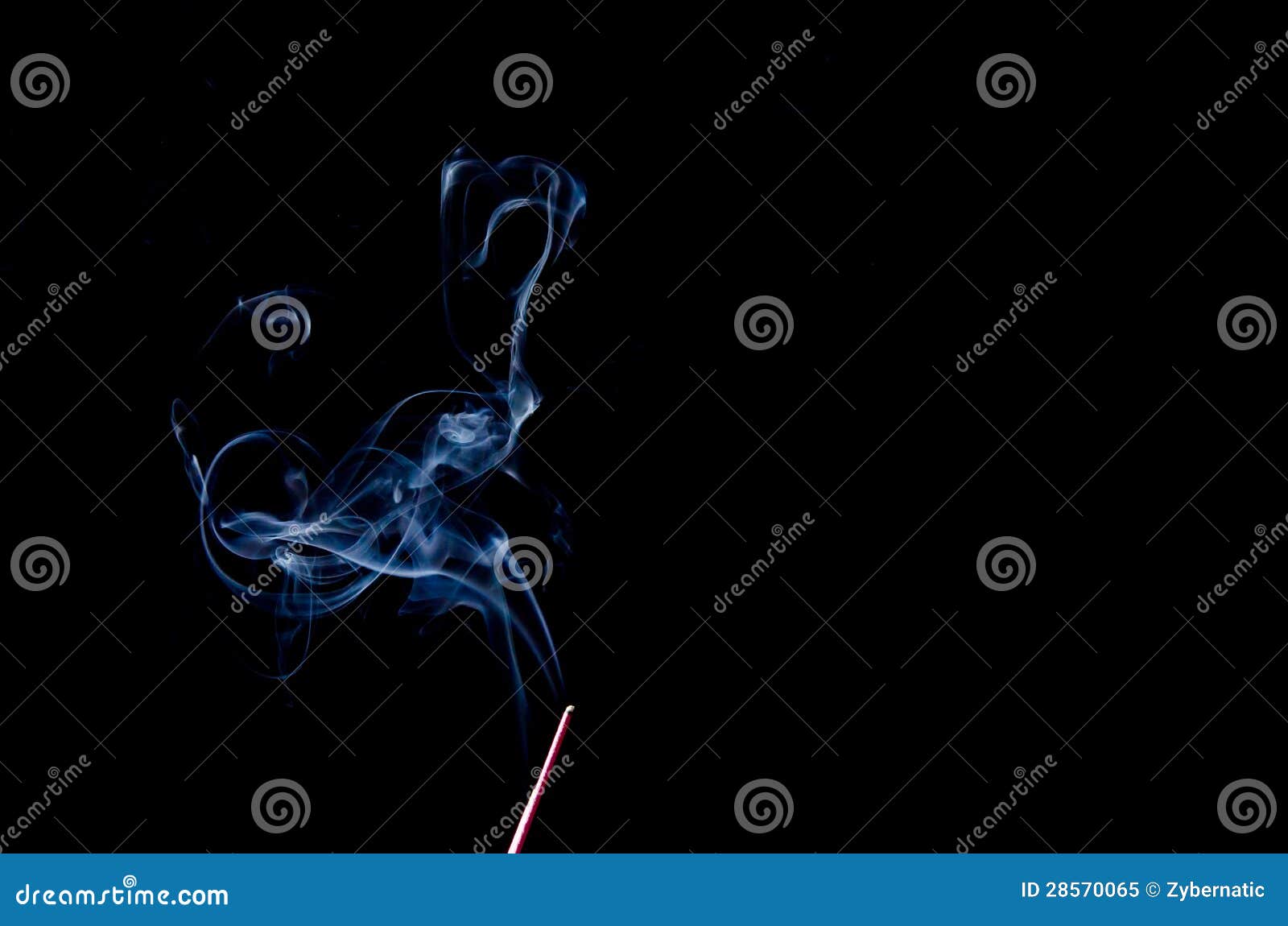 Incense Stick with Smoke stock image. Image of scent - 28570065