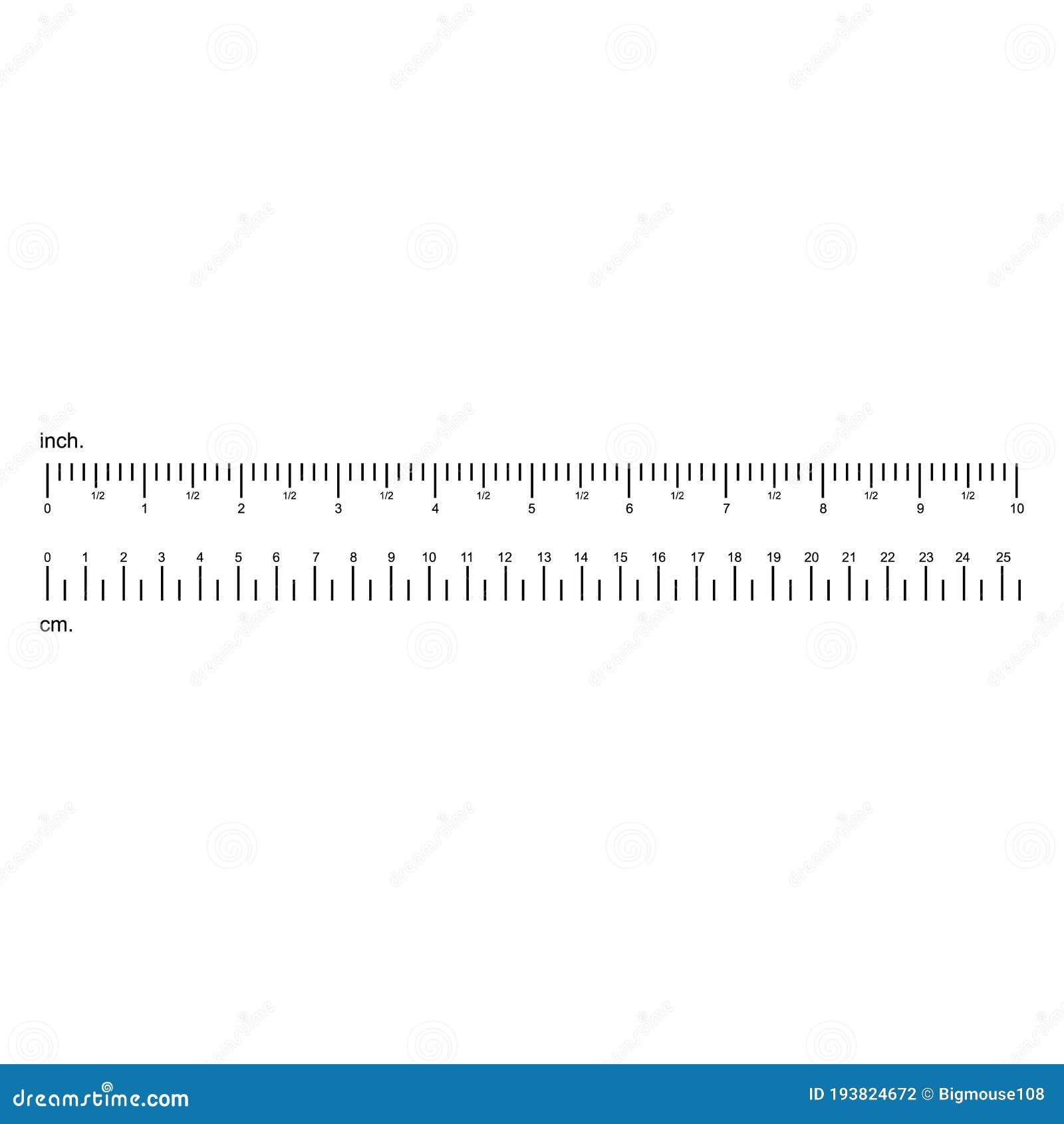 Centimeter Ruler Sign. Black Icon On White Popart Splash At Green ...