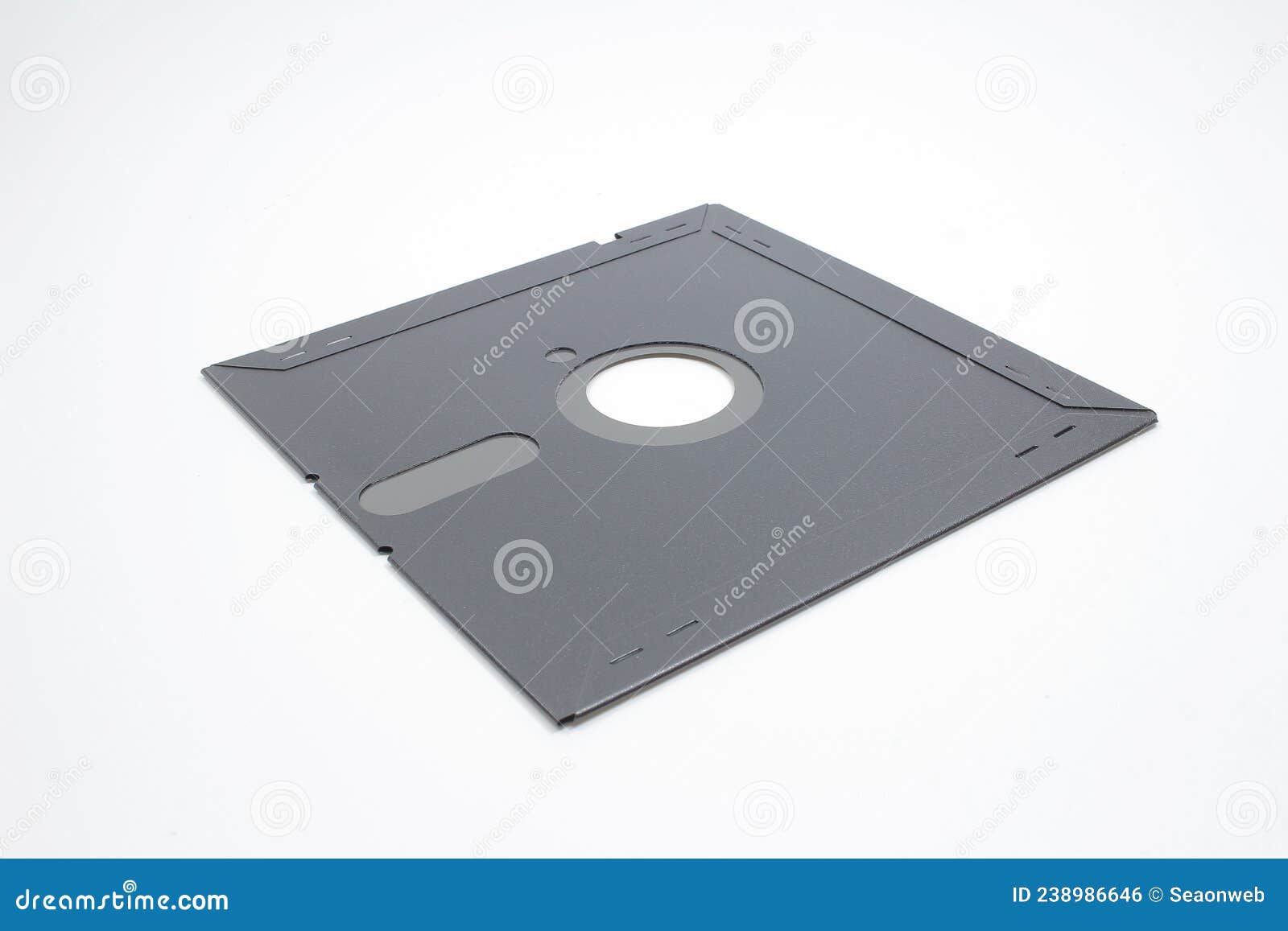 The 5.25 Inch Floppy Disks Isolated on White Background Stock Photo ...