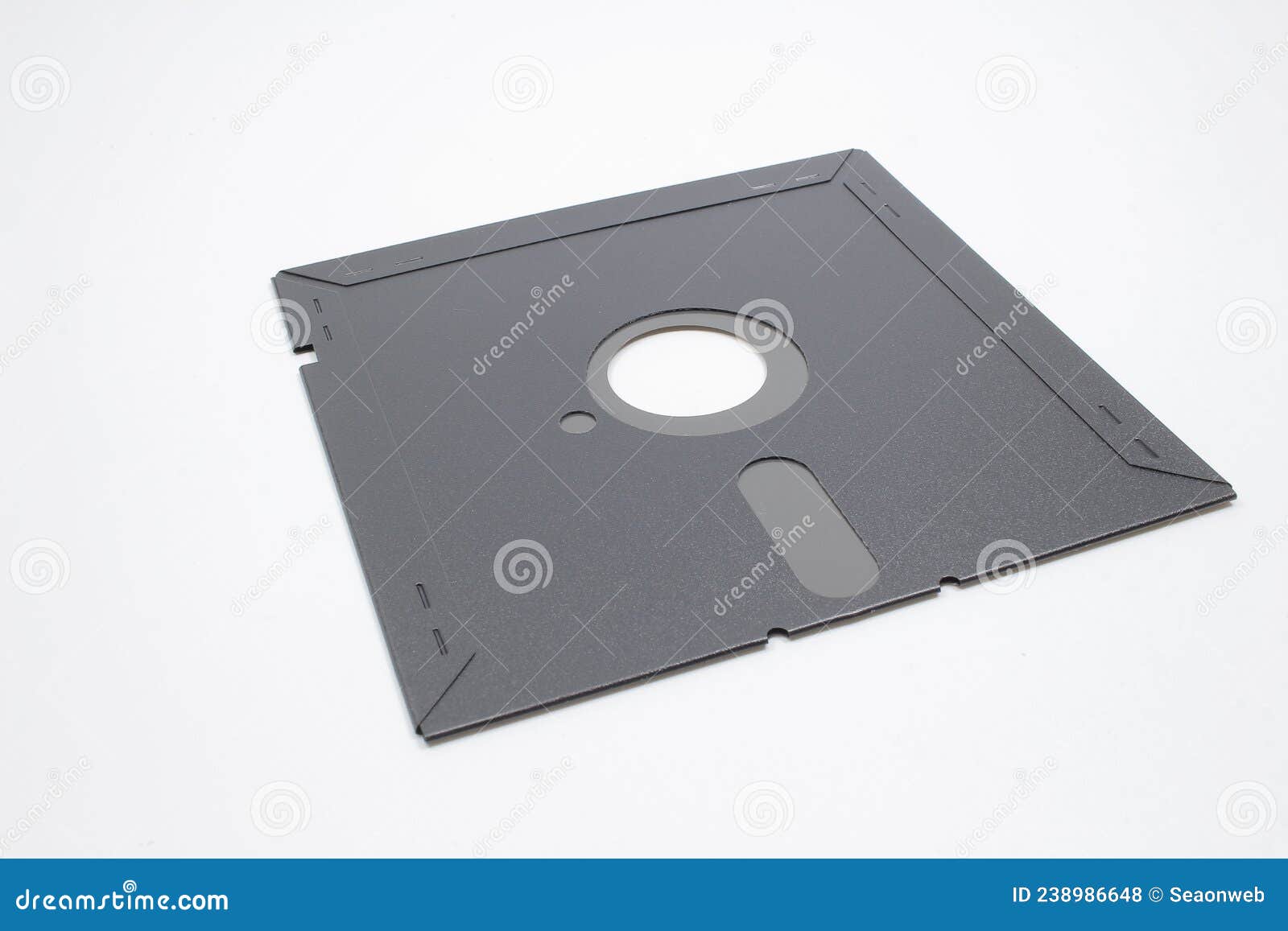 The 5.25 Inch Floppy Disks Isolated on White Background Stock Photo ...