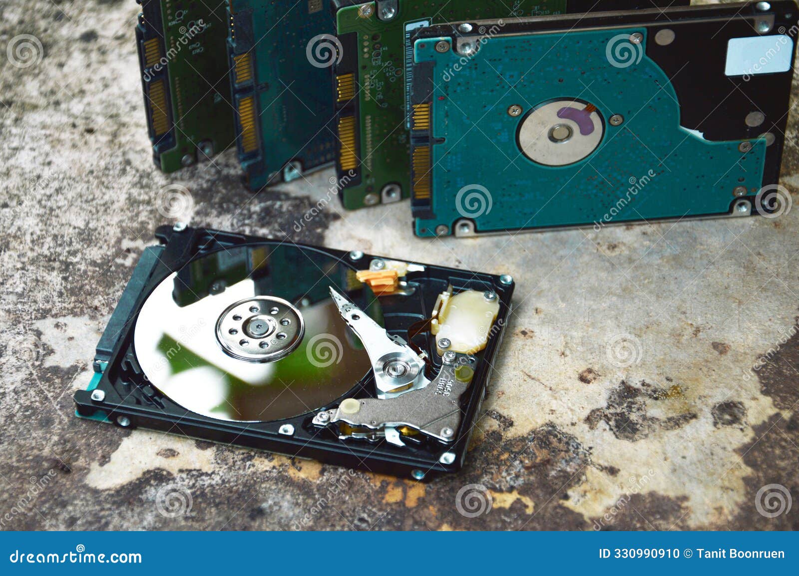 2.5-inch Hard Disk Drives are Still Popular Stock Photo - Image of ...