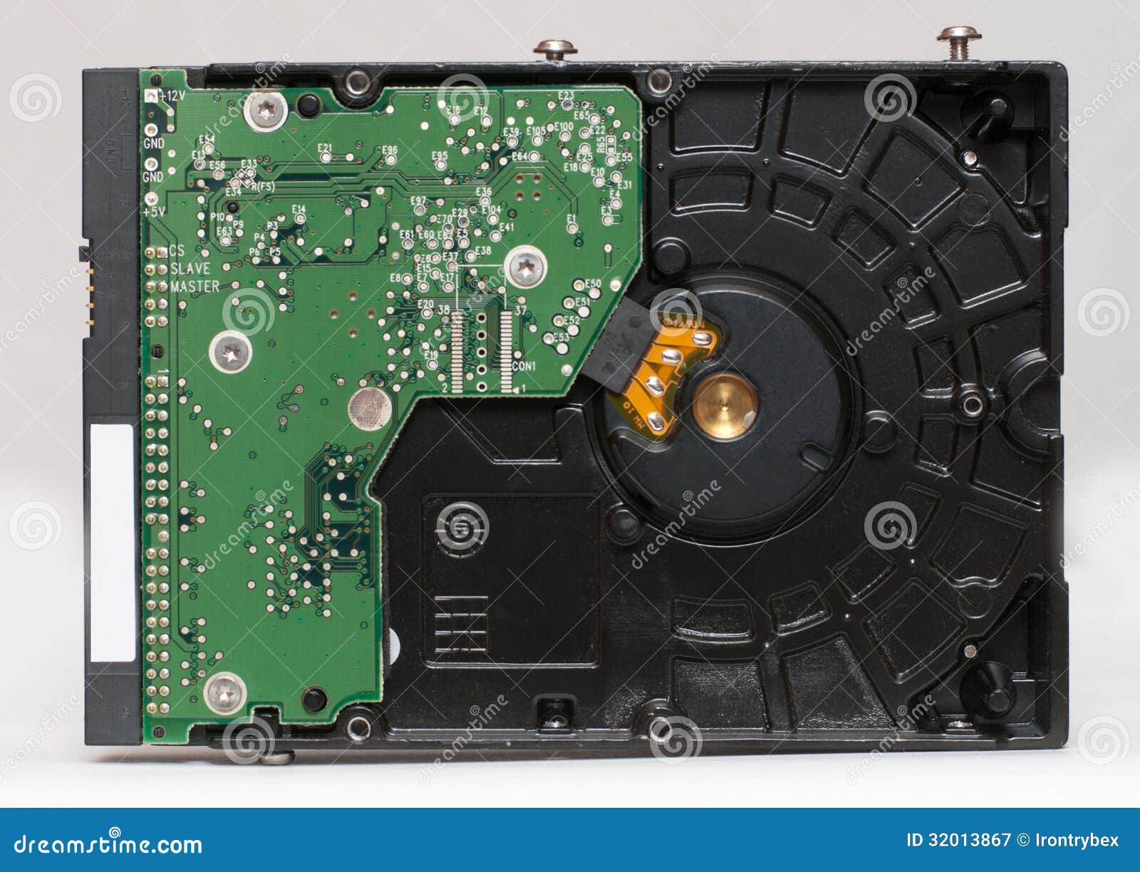 3.5 Inch Harddisk Drive (HDD) Stock Image - Image of harddrive ...