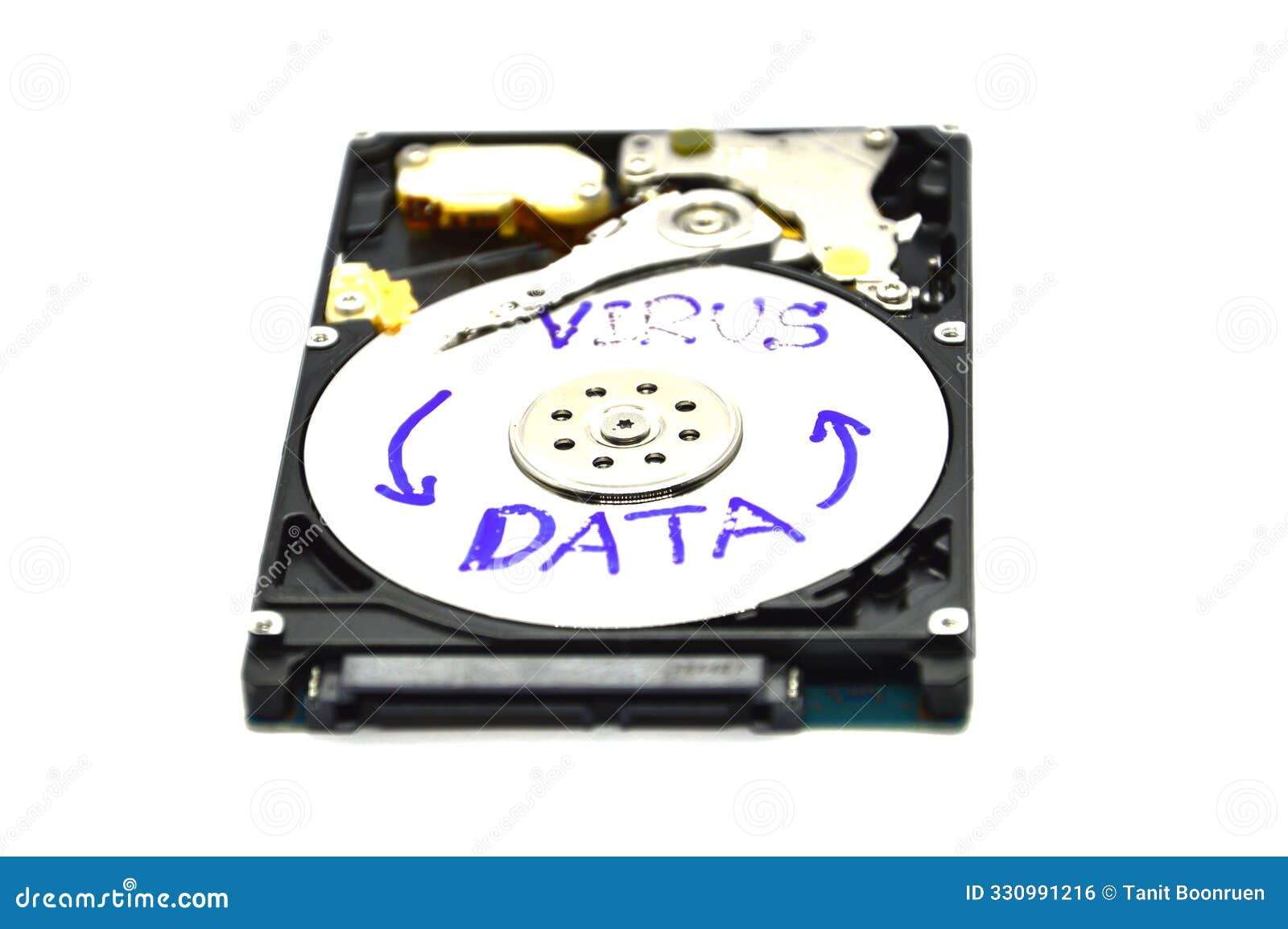 2.5-inch Spinning Disk Type Hard Drive Images are Still Commonly Used ...