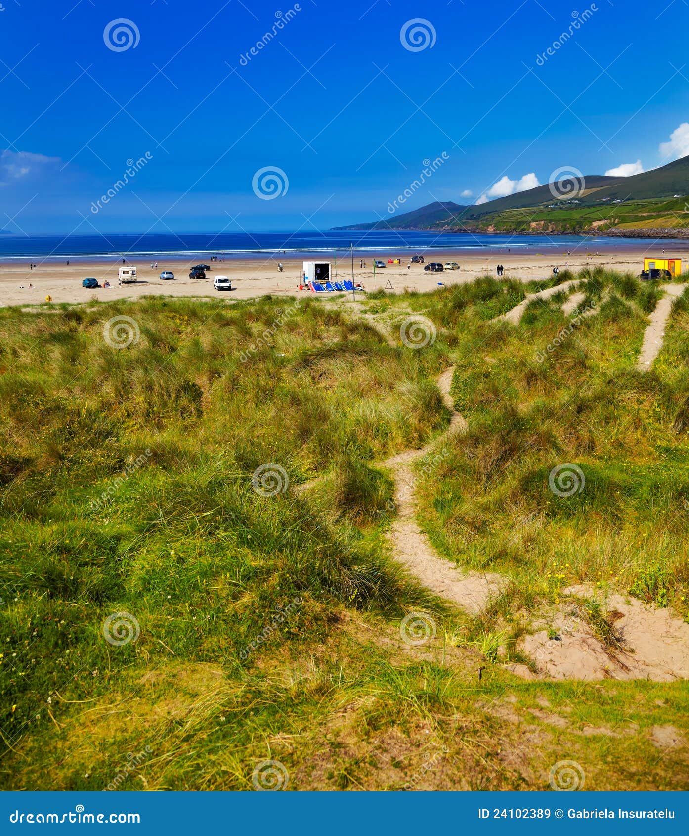Inch Strand stock image. Image of republic, strand, summer - 24102389