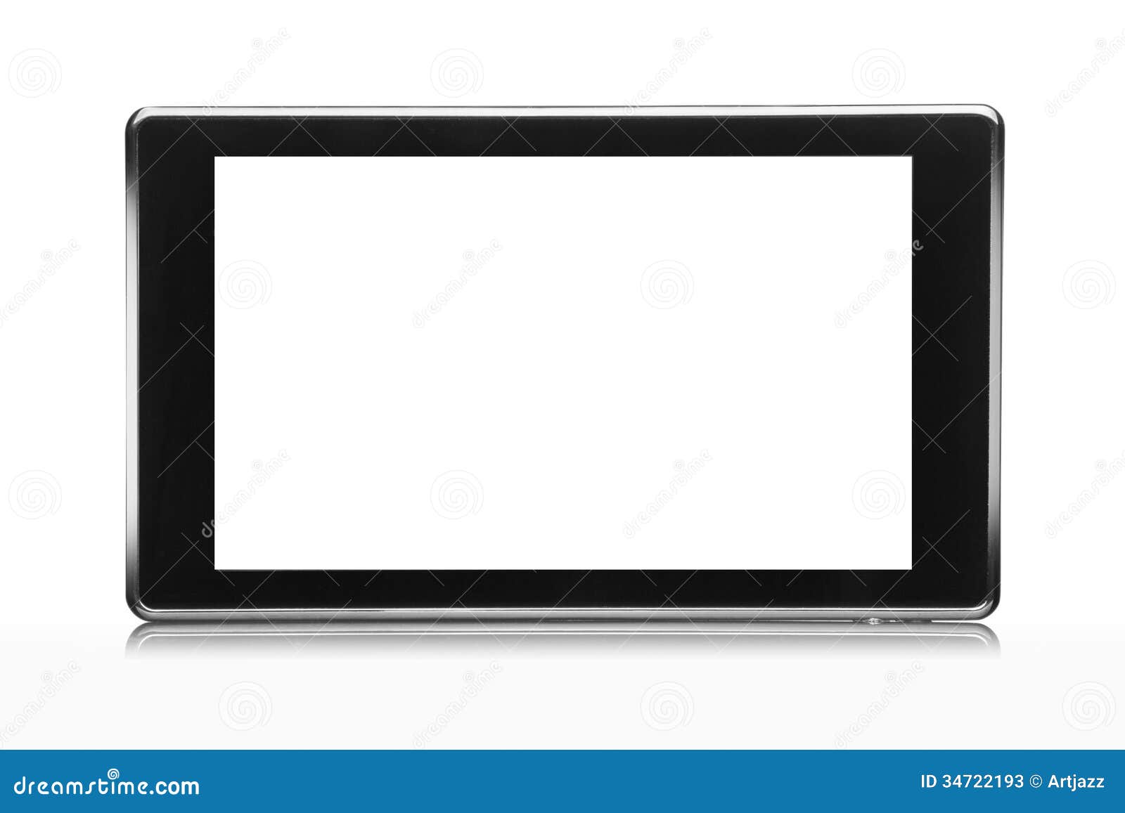 7 inch tablet pc isolated stock image. Image of display - 34722193