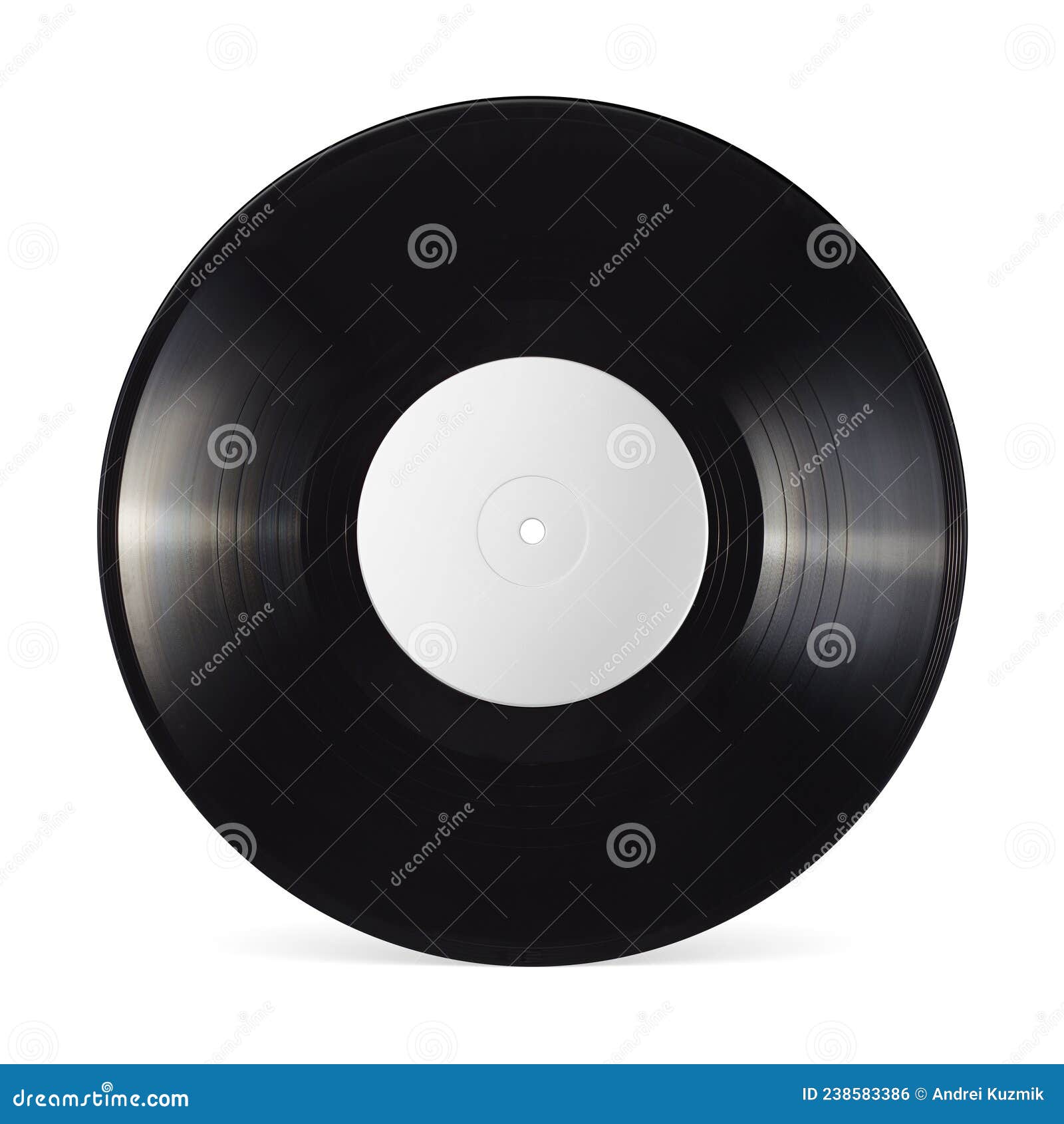 10-inch Vinyl EP Record Isolated on White Stock Photo - Image of music ...