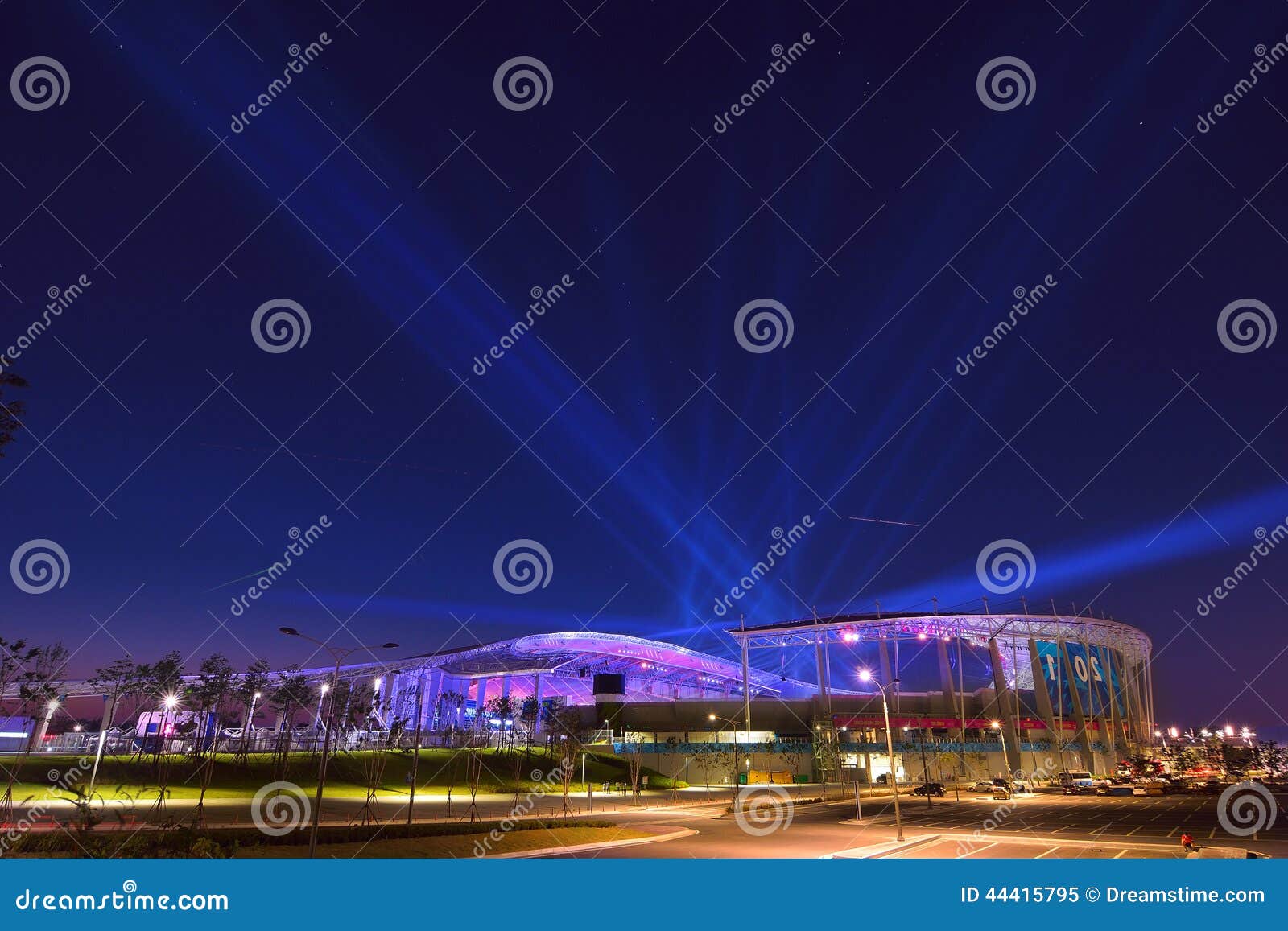 Incheon Asiad Main Stadium stock image. Image of architecture - 44415795