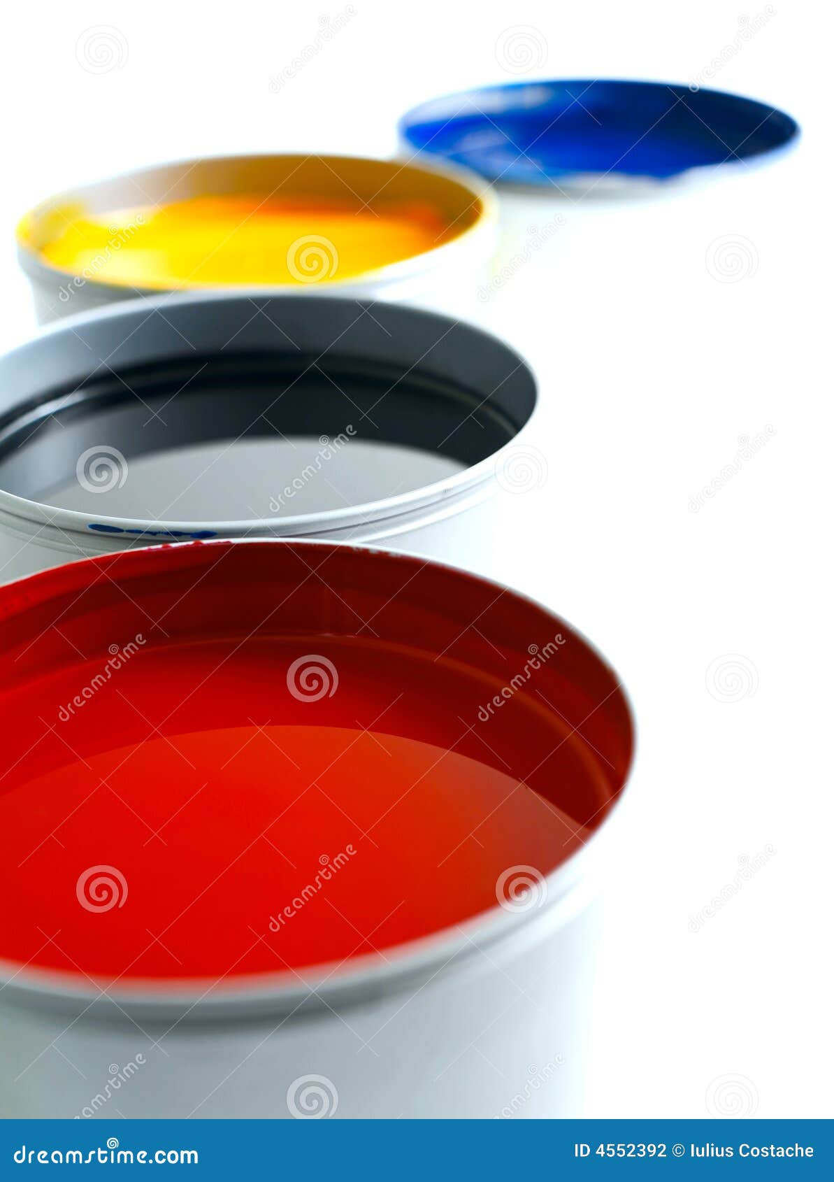 Inchiostro Di Stampa in Offset Fotografia Stock - Immagine di industria ...