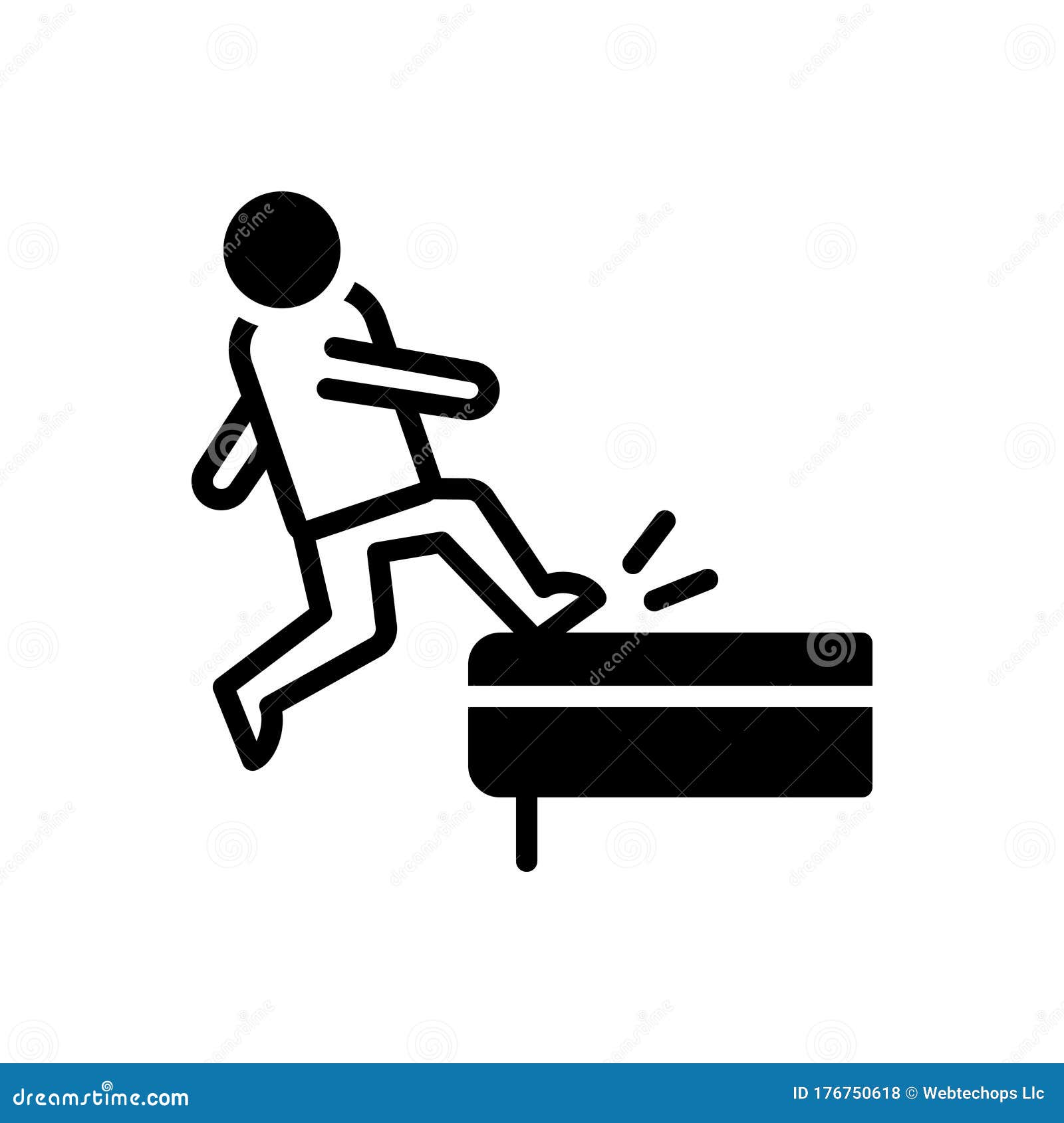 Black Solid Icon for Incident, Occurrence and Phenomena Stock Vector ...