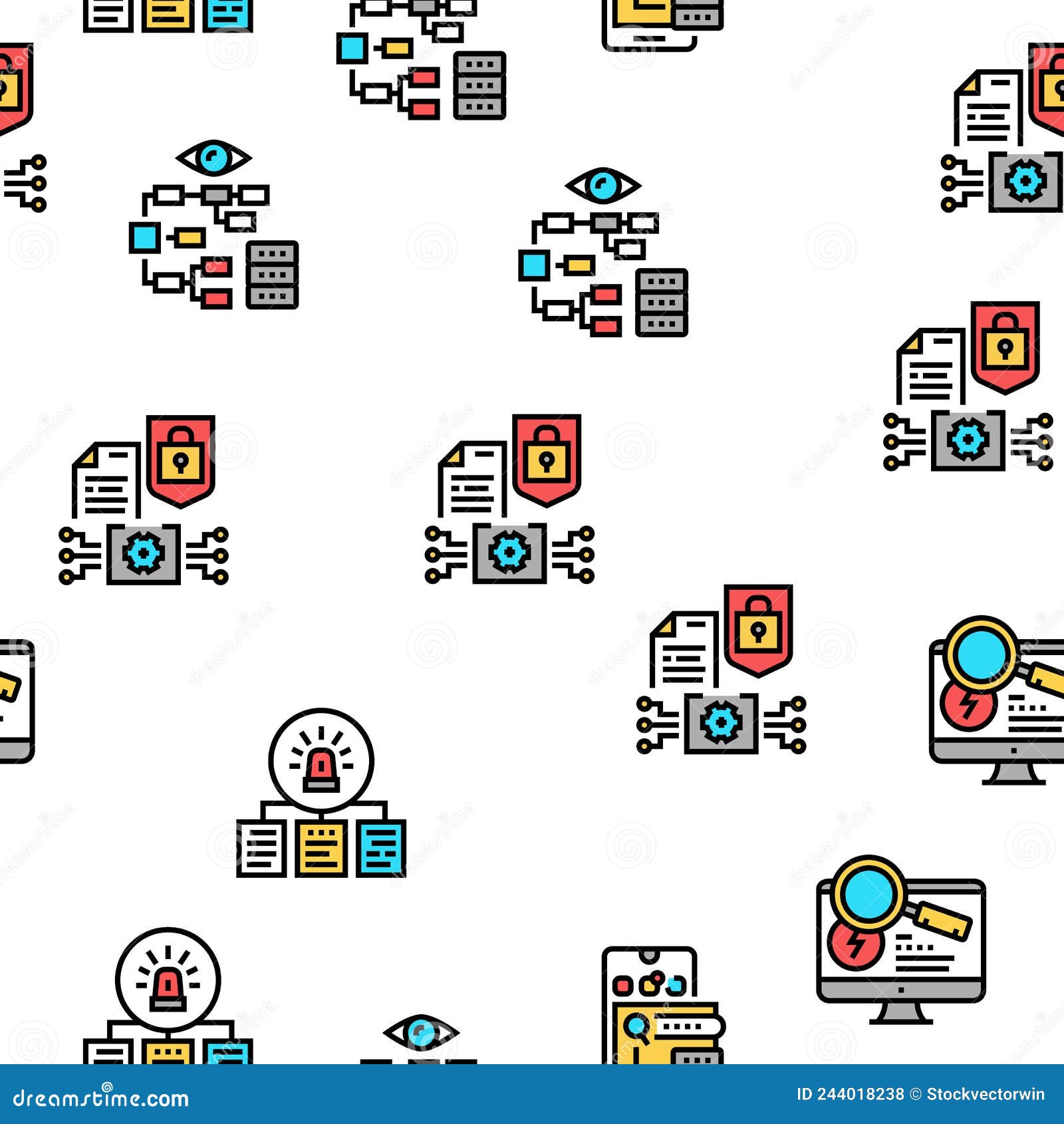 Incident Pattern, Cartoon Style | CartoonDealer.com #85167079