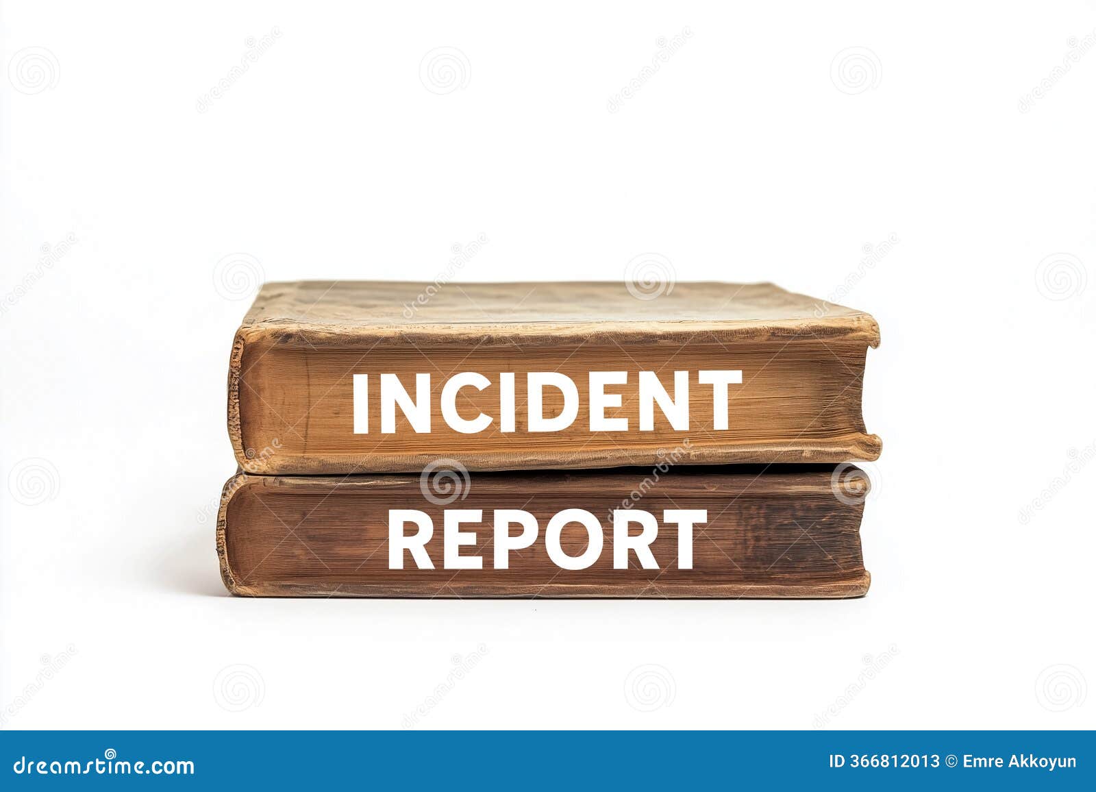 Incident Report Symbol. Concept Word Incident Report On Wooden Blocks ...
