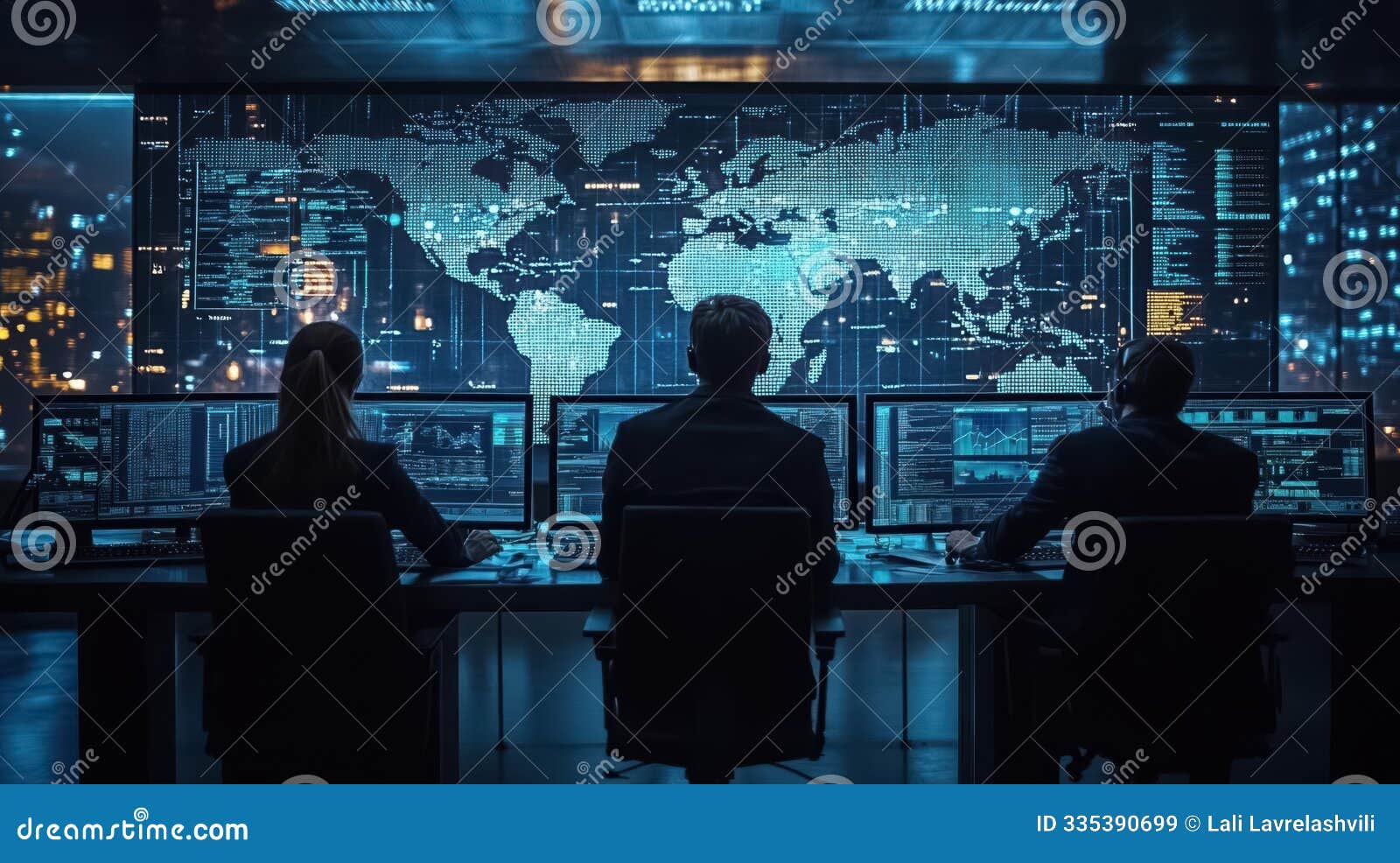 Incident Response and Cybersecurity Operations Stock Illustration ...