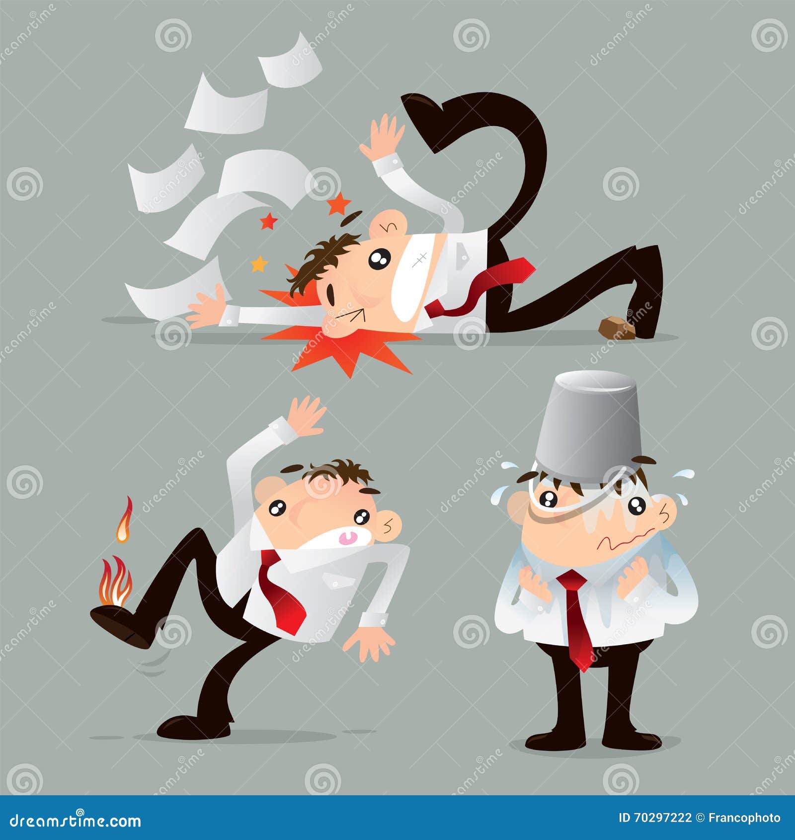 Incidentes del accidente ilustración del vector. Ilustración de vector ...